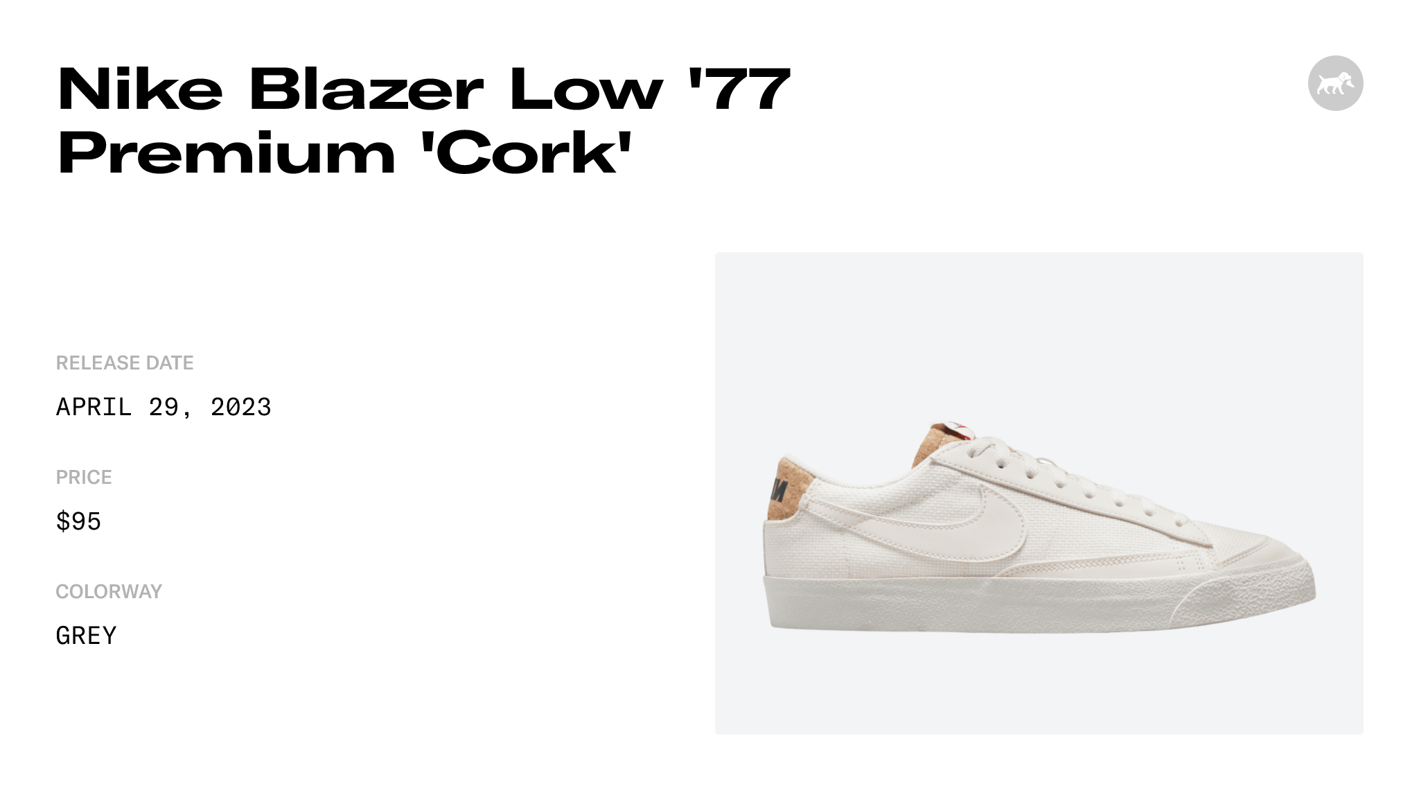 Nike Blazer Low '77 Premium 'Cork' - DV7231-001 Raffles & Where to Buy