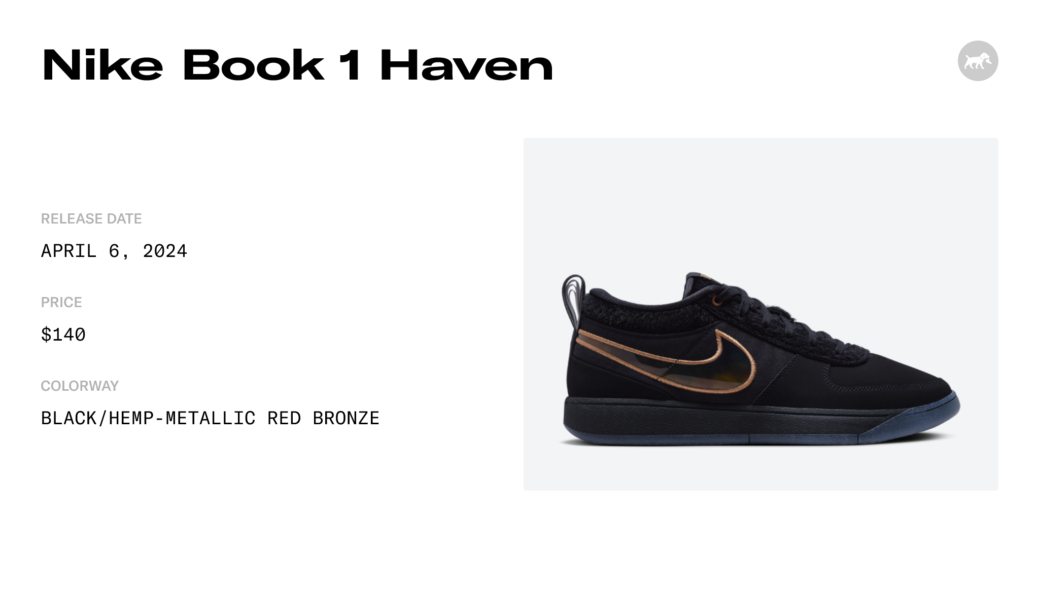 Nike Book 1 Haven - FJ4249-001 Raffles & Where to Buy