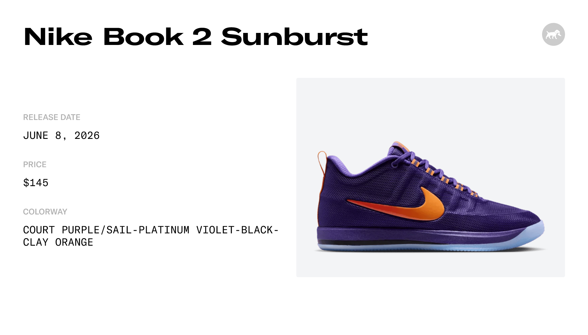 Nike Book 2 Sunburst - FZ7013-500 Release Date, Raffles & Where To Buy