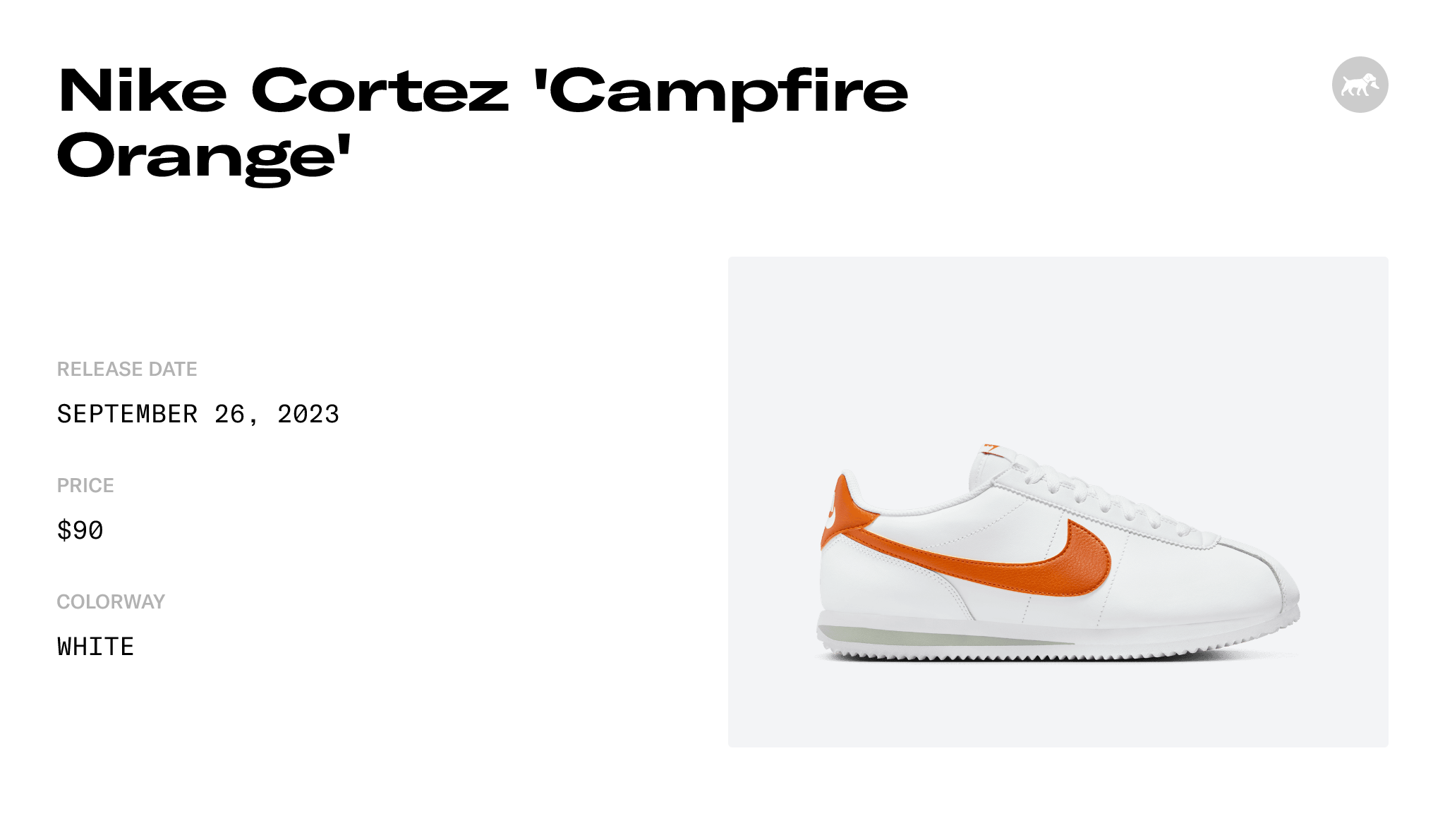 Nike Cortez 'Campfire Orange' - DM4044-102 Release Info