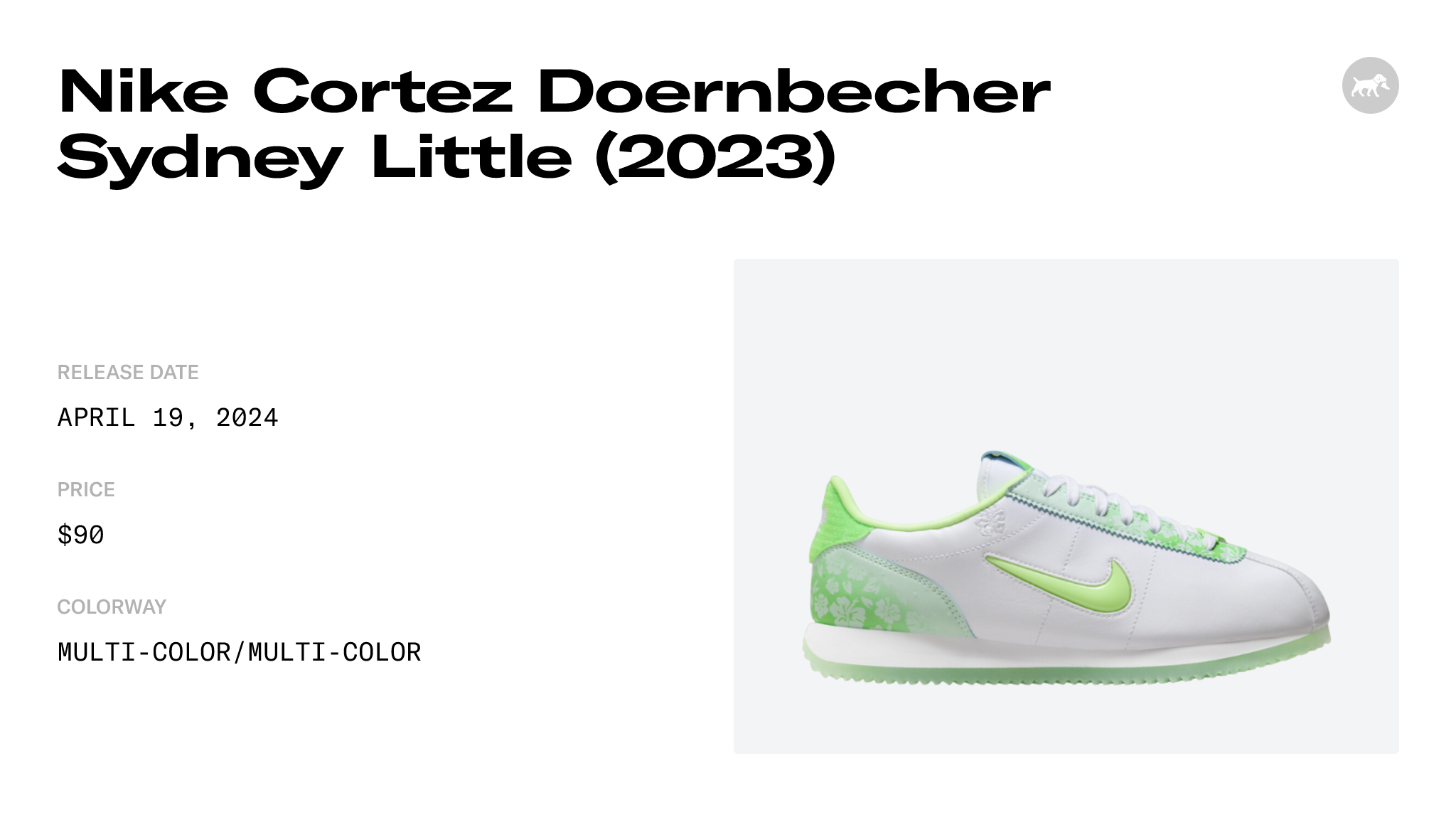 Nike Cortez Doernbecher Sydney Little (2023) - FZ3020-919