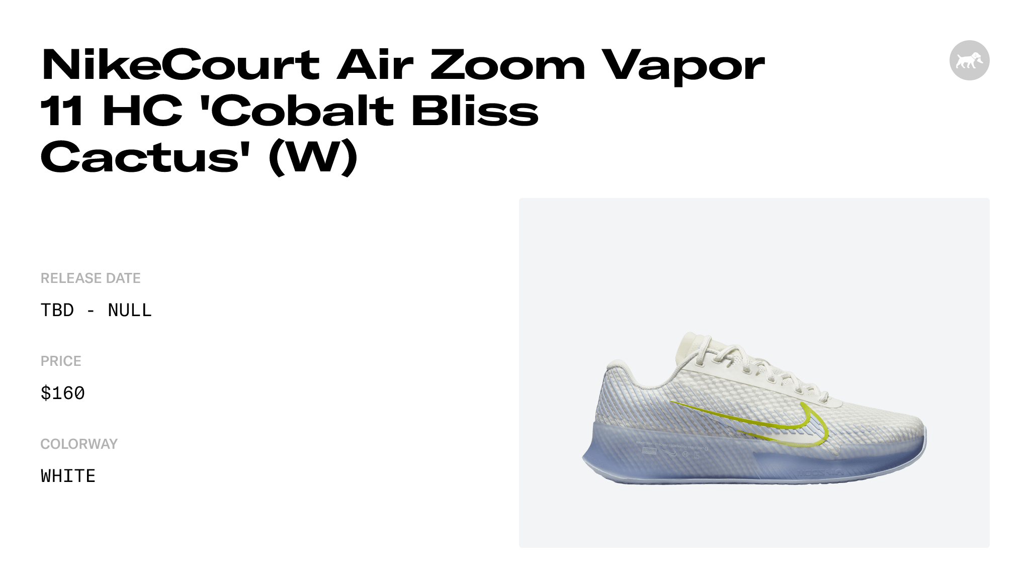 NikeCourt Air Zoom Vapor 11 HC 'Cobalt Bliss Cactus' (W) - DR6965-103 ...