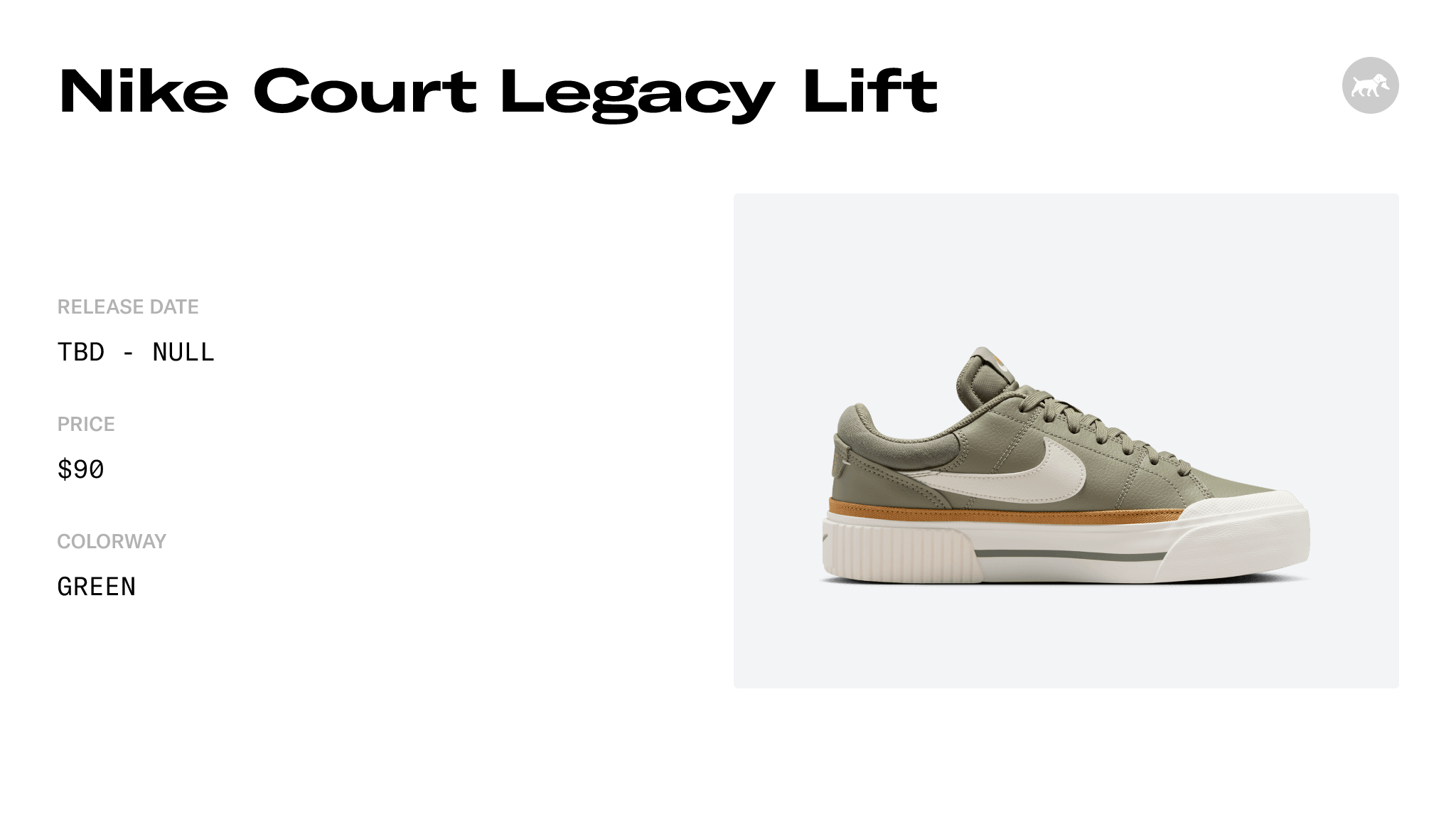 Nike Court Legacy Lift - DM7590-300 Release Date, Raffles & Where To Buy