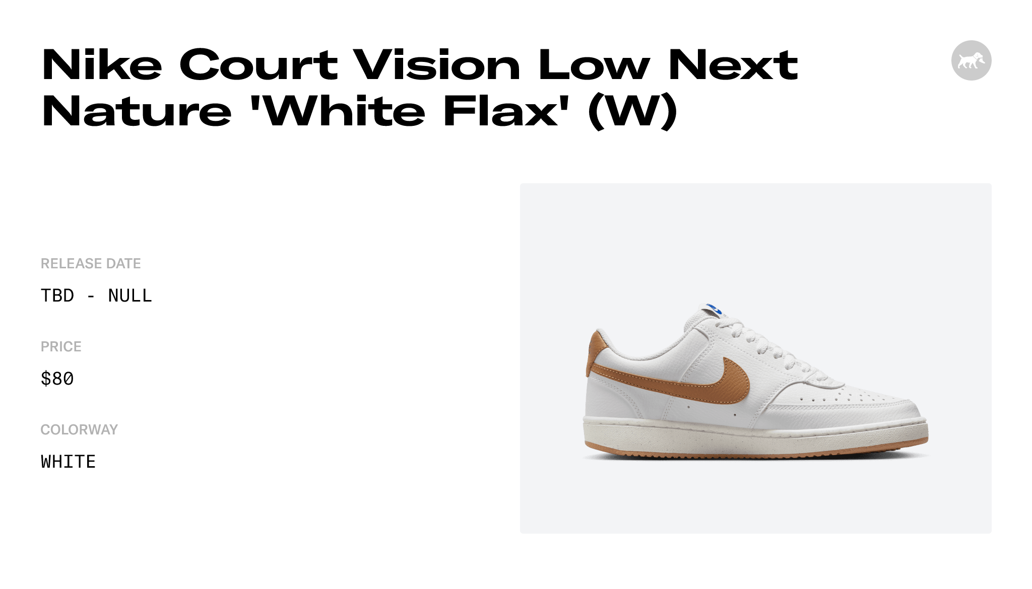 Nike Court Vision Low Next Nature 'White Flax' (W) - FV9952-102 Release ...