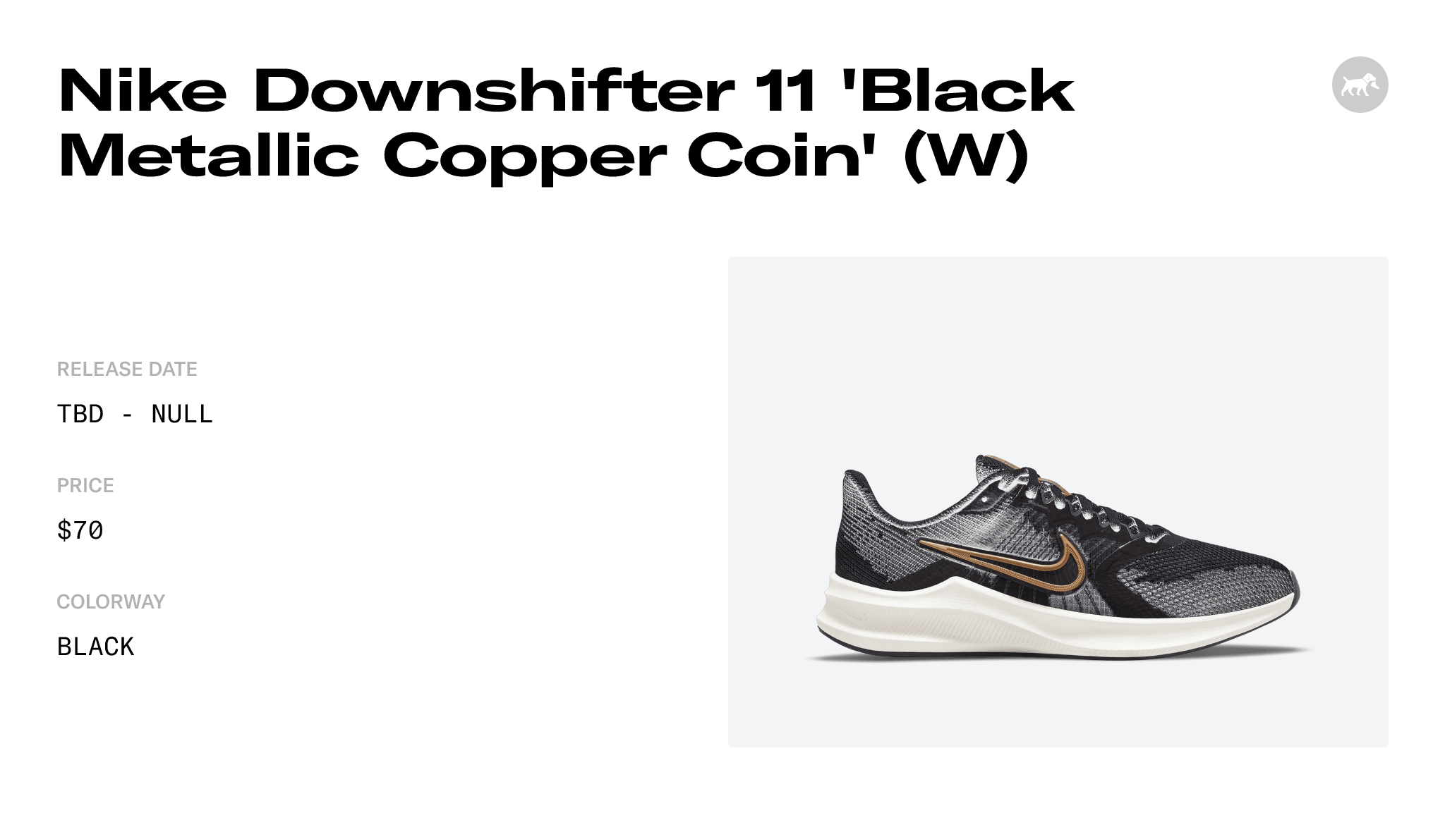 Nike Downshifter 11 'Black Metallic Copper Coin' (W) - CW3413-002 ...