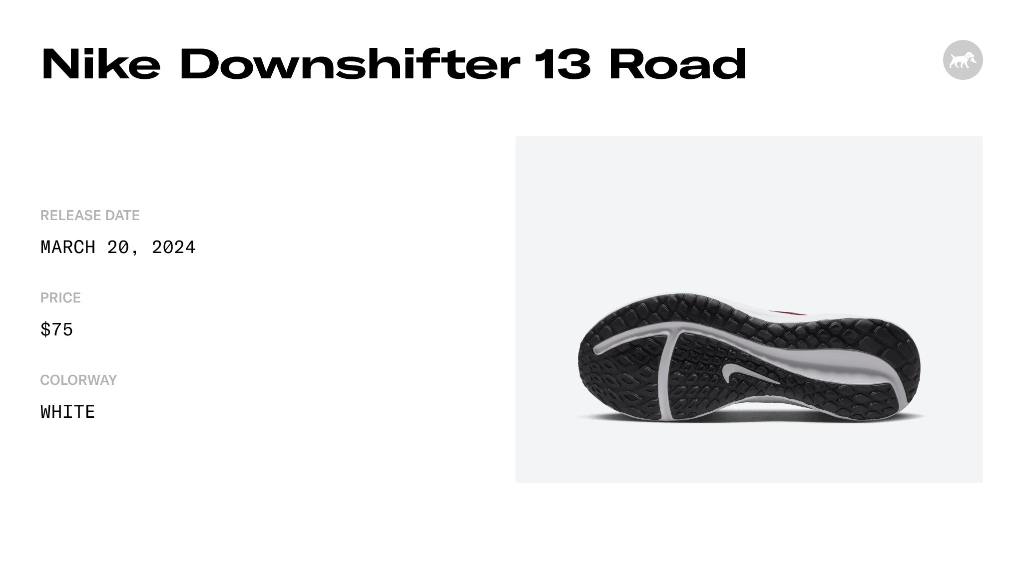 Nike Downshifter 13 Road - FD6454-104 Release Info
