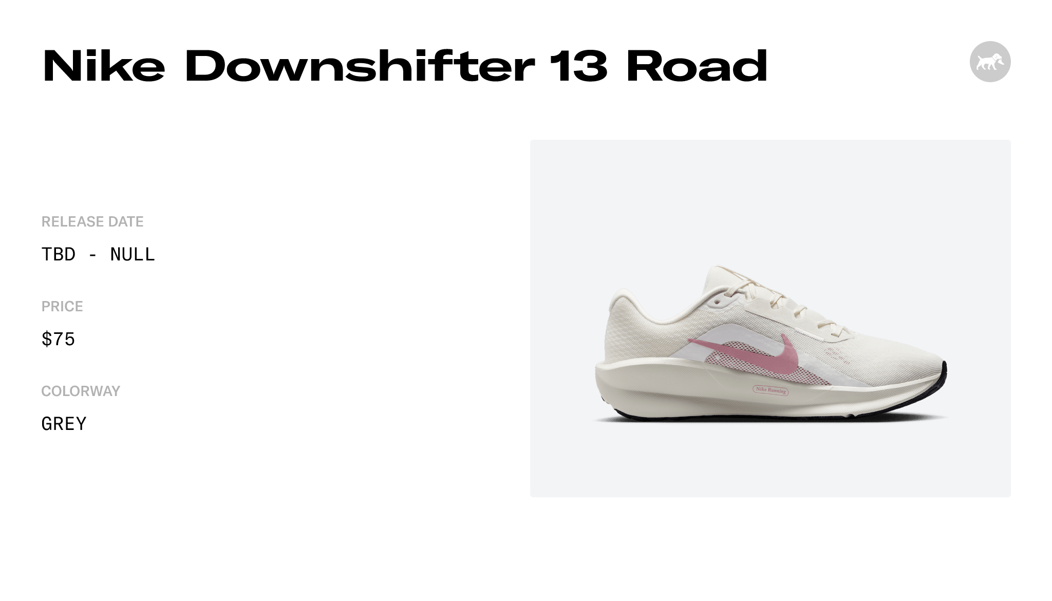 Nike Downshifter 13 Road - FD6476-004 Release Info