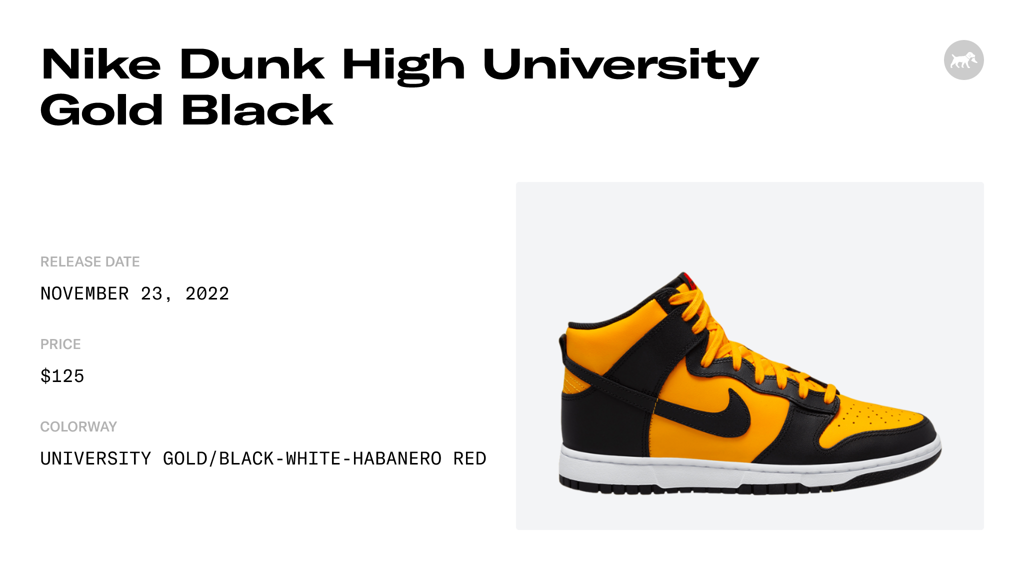Nike Dunk High University Gold Black - DD1399-700 Raffles & Where to Buy