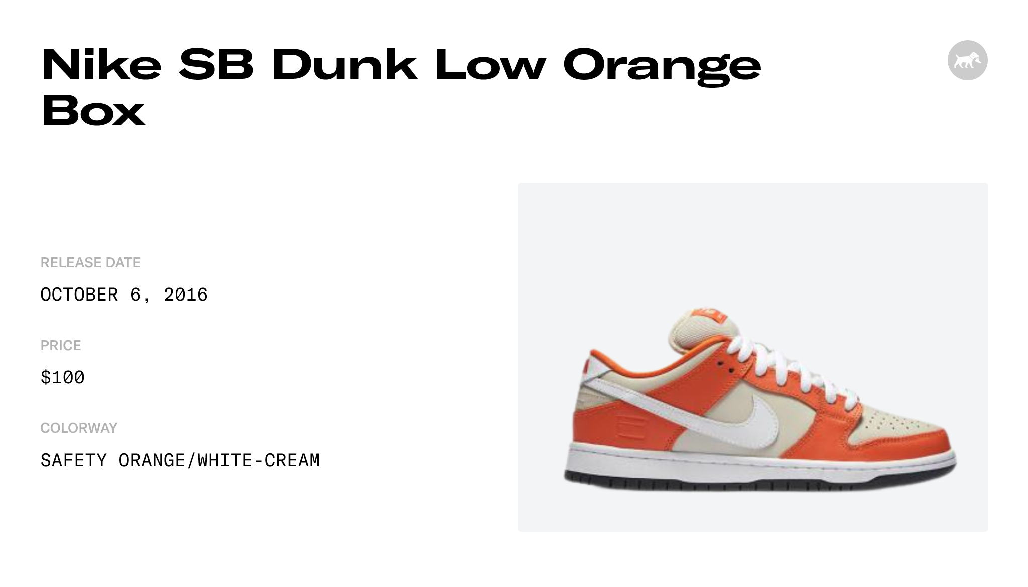 Nike SB Dunk Low Orange Box - 313170-811 Raffles & Where to Buy