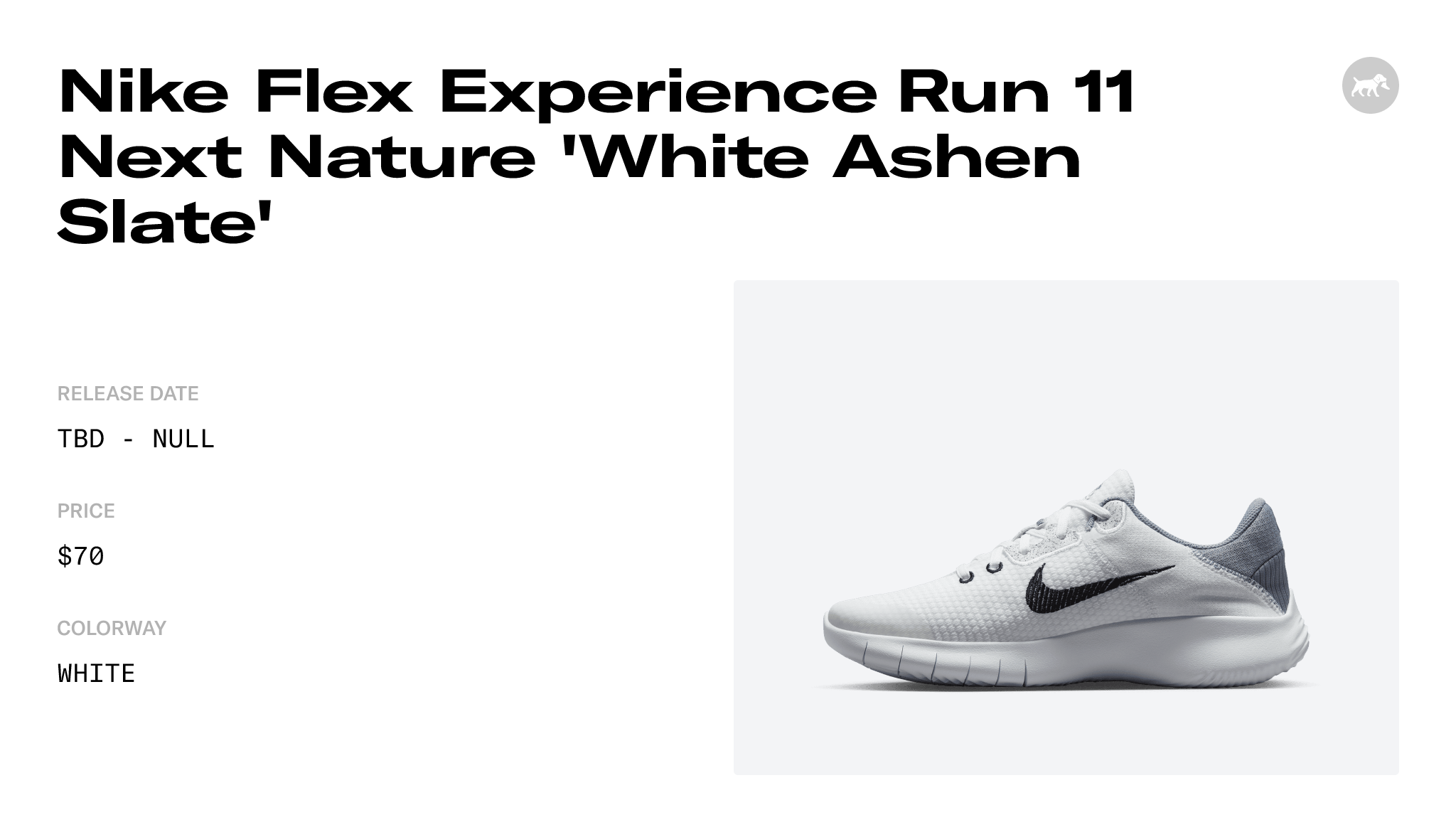 Nike Flex Experience Run 11 Next Nature 'White Ashen Slate' - DD9284 ...