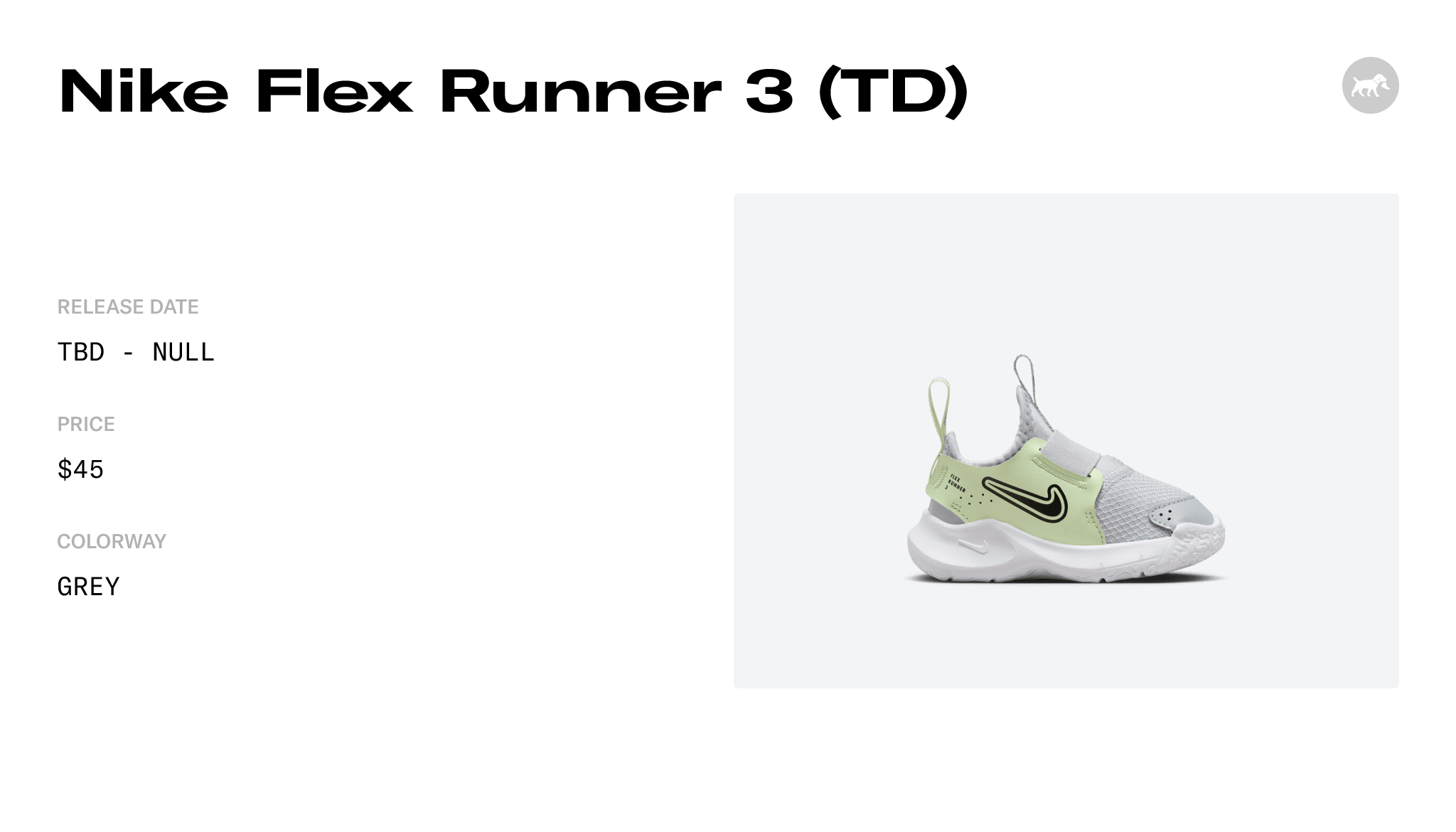 Nike Flex Runner 3 (TD) - FN1478-004 Release Info