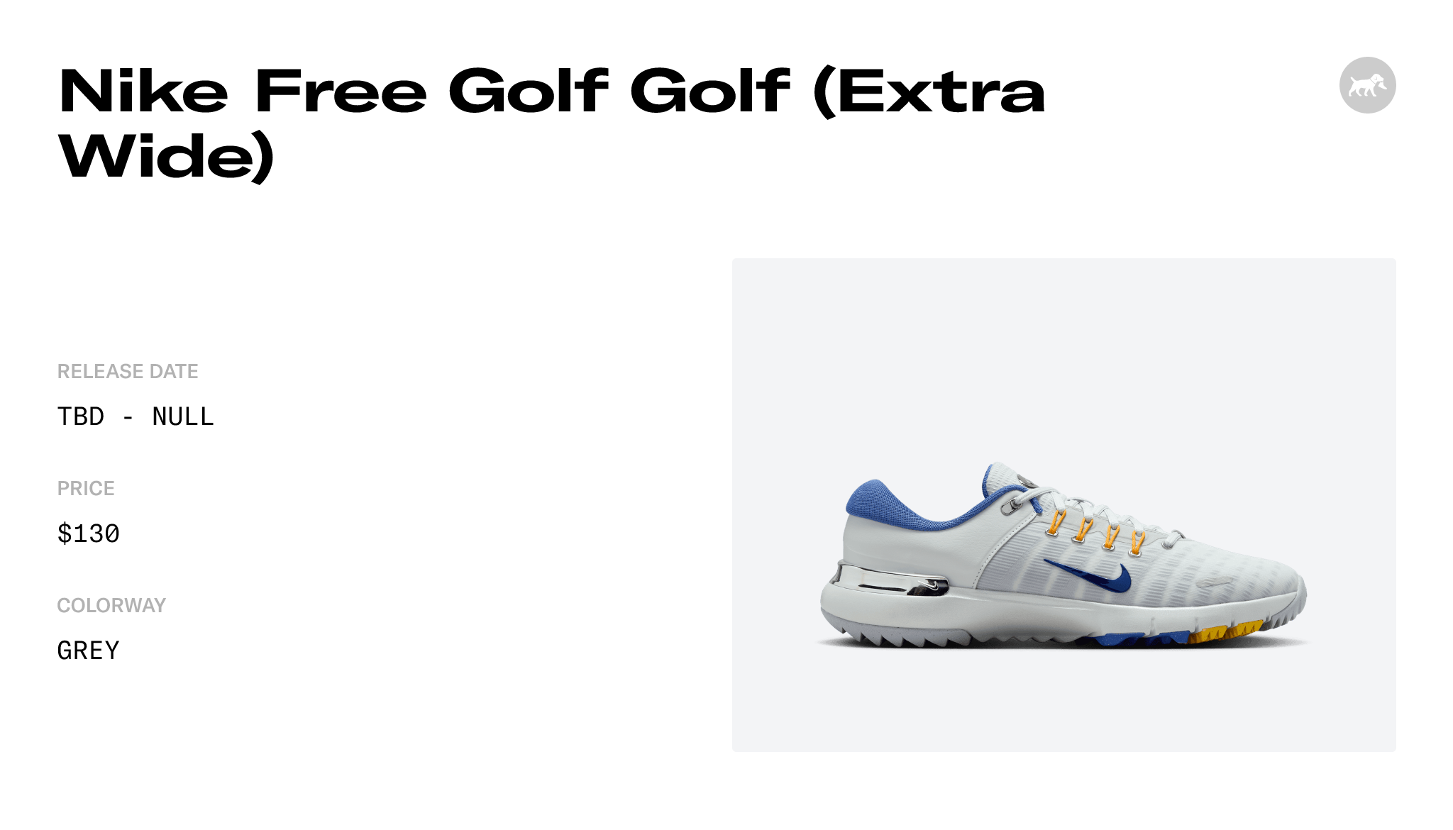 Nike Free Golf Golf (Extra Wide) - HQ3131-002 Release Info