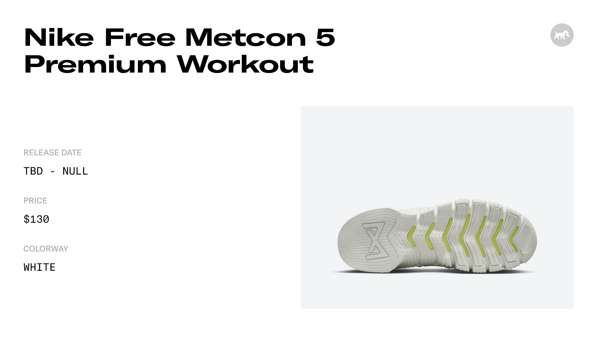 Nike Free Metcon 5 Premium Workout - FJ1548-100 Release Info
