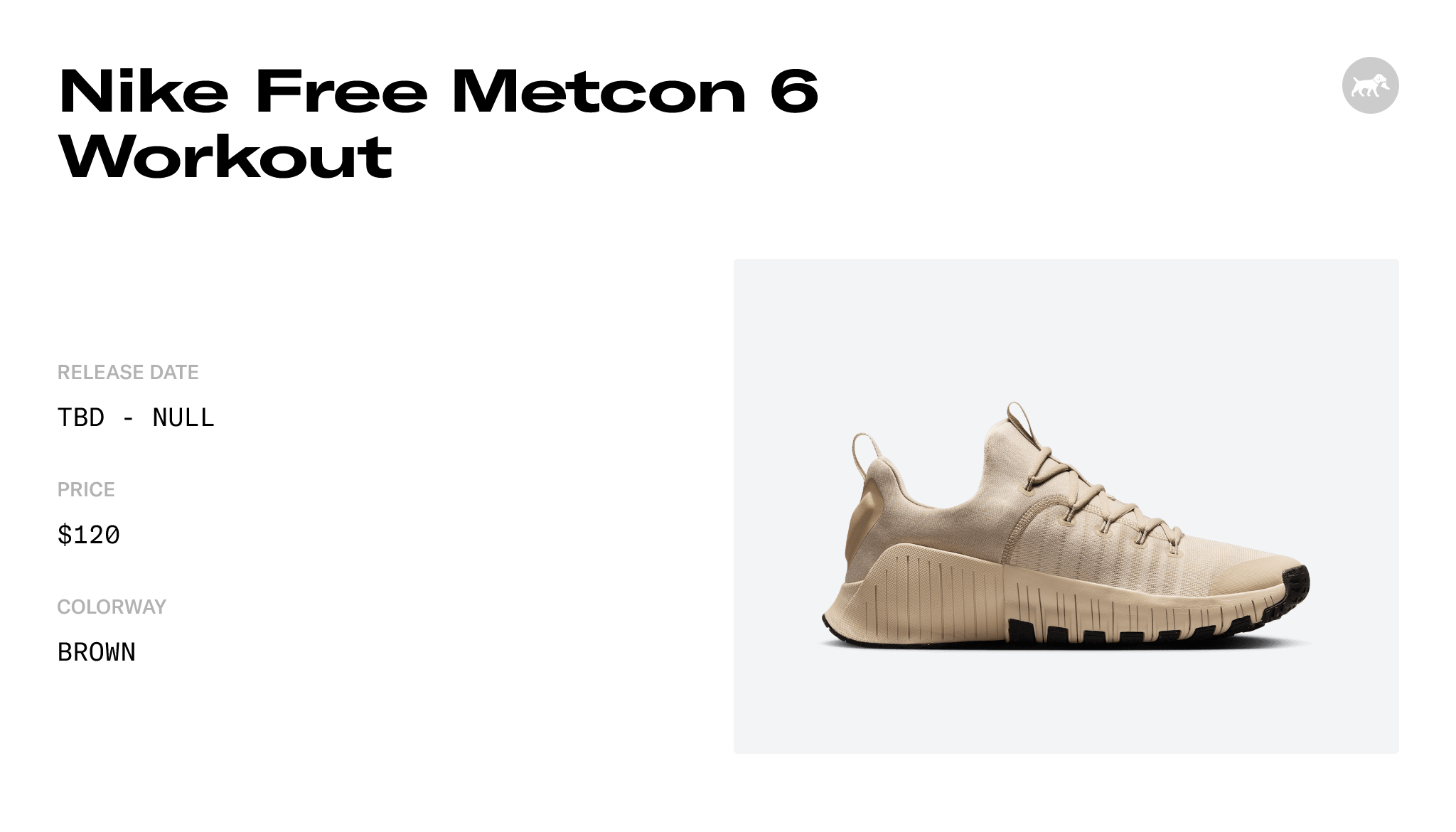 Nike Free Metcon 6 Workout - FJ7127-200 Release Info