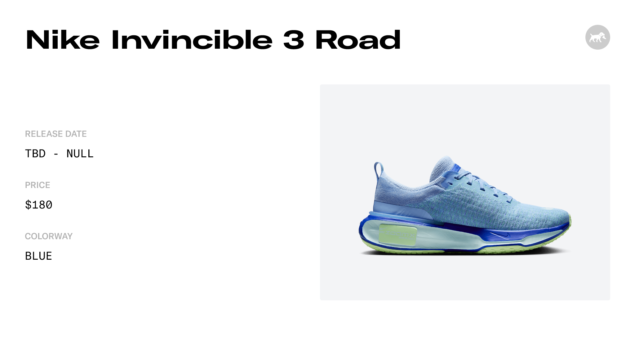 Nike Invincible 3 Road - DR2615-405 Release Date, Raffles & Where To Buy