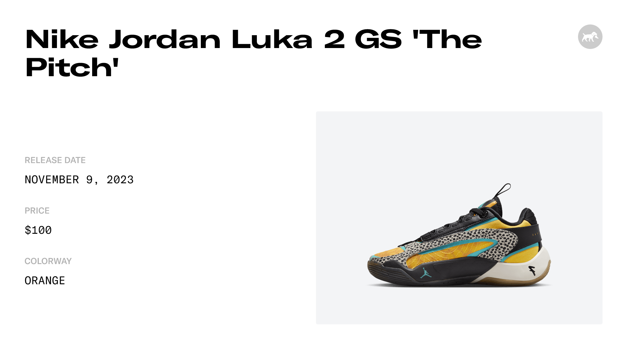 Nike Jordan Luka 2 GS 'The Pitch' - FQ9045-800 Raffles & Where to Buy