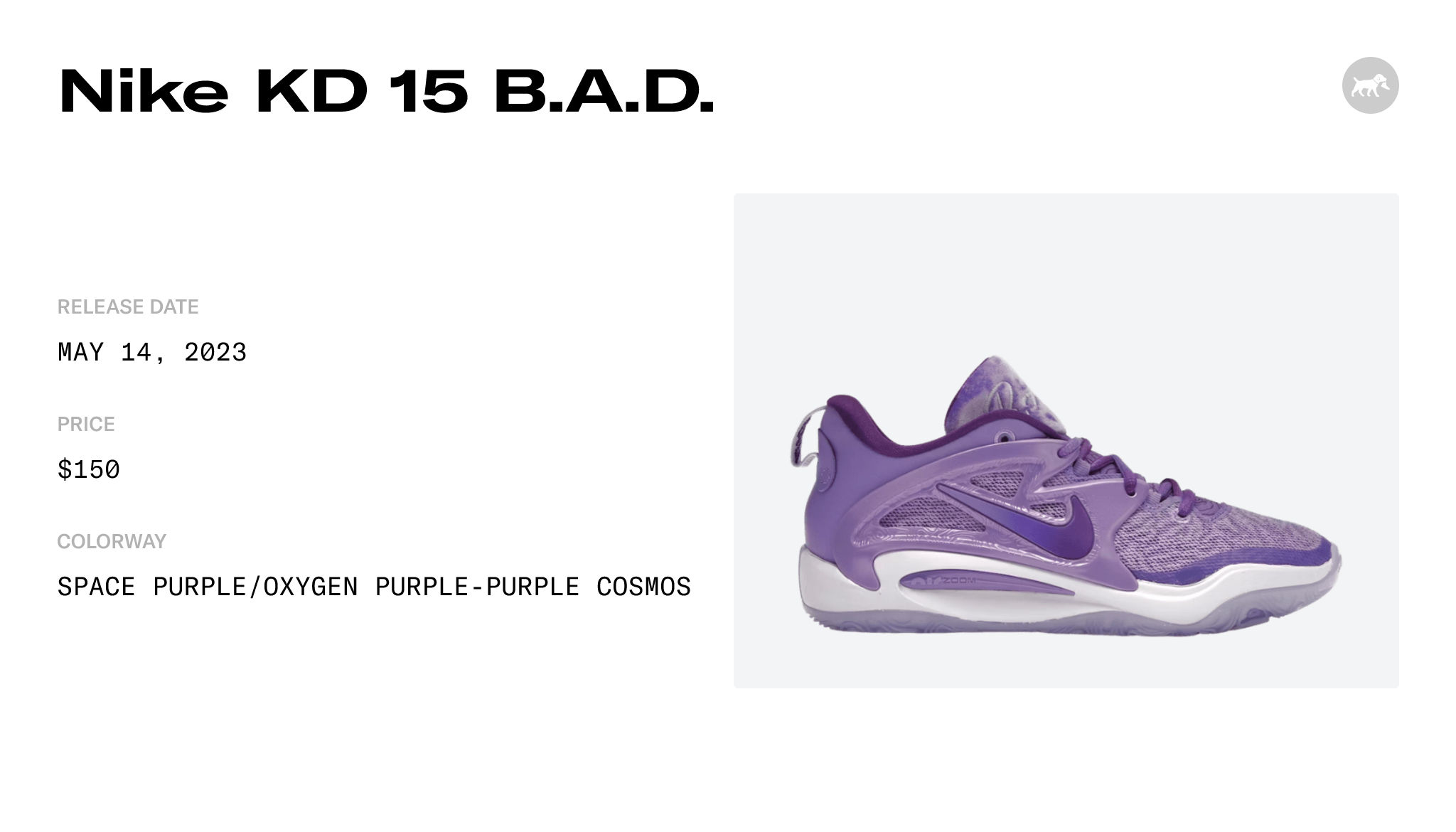 Nike KD 15 B.A.D. - FJ1216-500 Raffles & Where to Buy