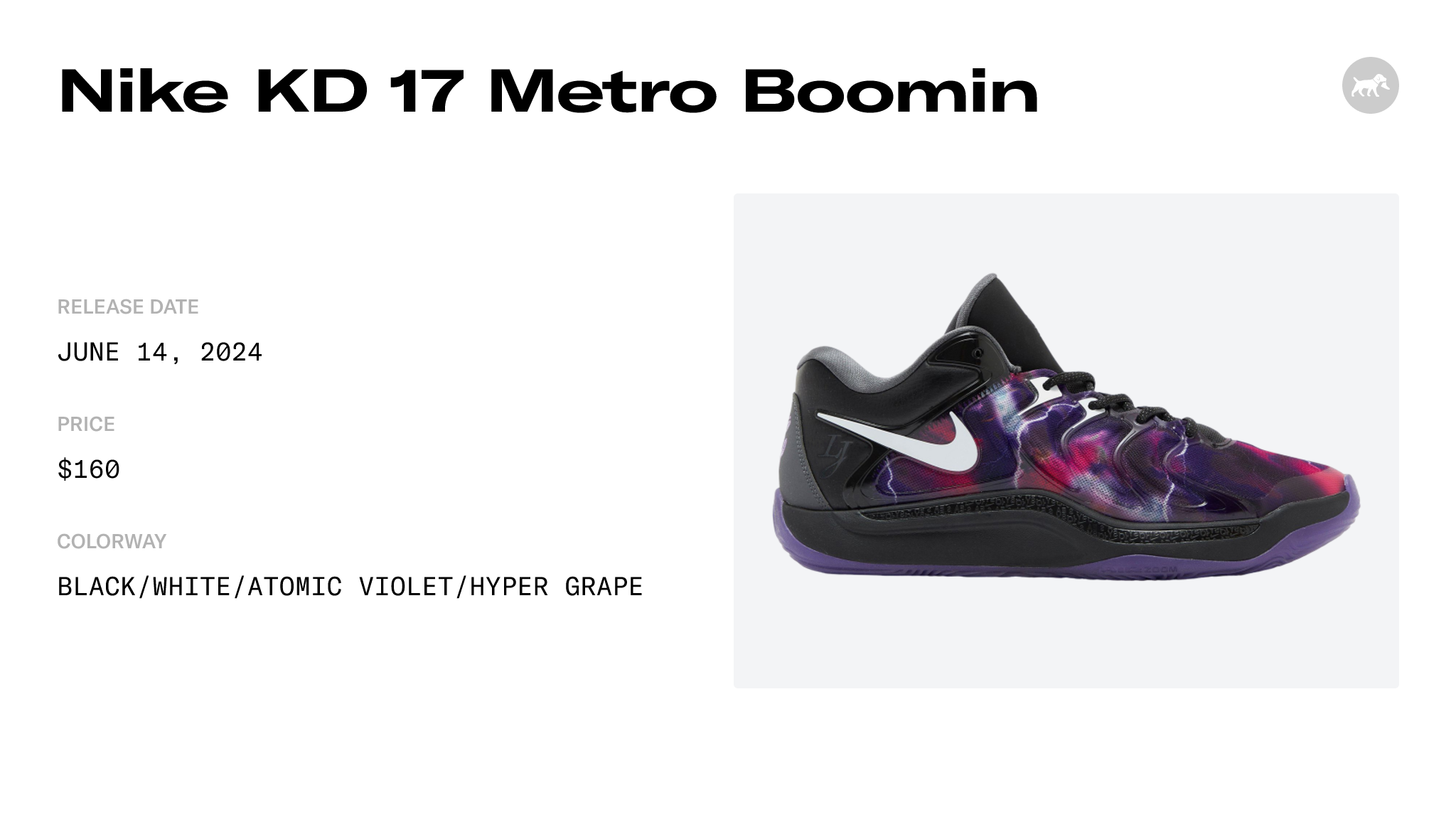 Nike KD 17 Metro Boomin - HJ4464-001 Raffles & Where to Buy