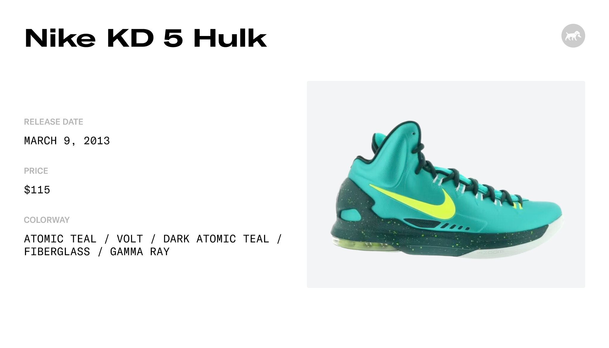 Nike KD 5 Hulk - 554988-300 Raffles & Where to Buy