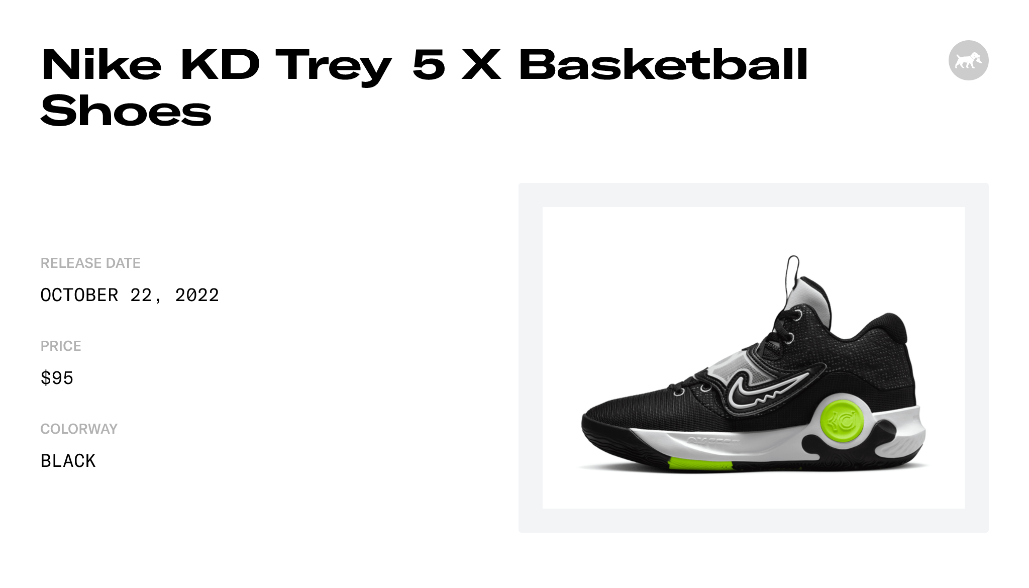 Nike KD Trey 5 X Basketball Shoes - DD9538-007 Release Info