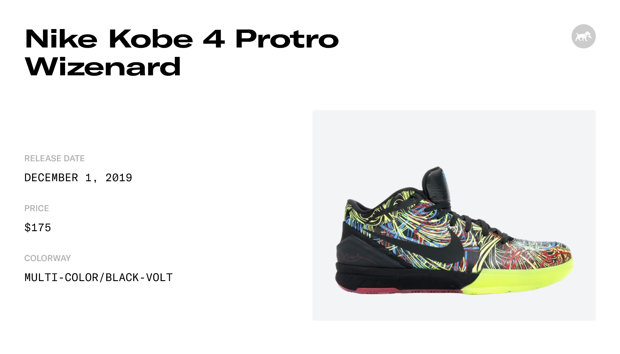 Nike Kobe 4 Protro Wizenard - CV3469-001 Raffles & Where to Buy