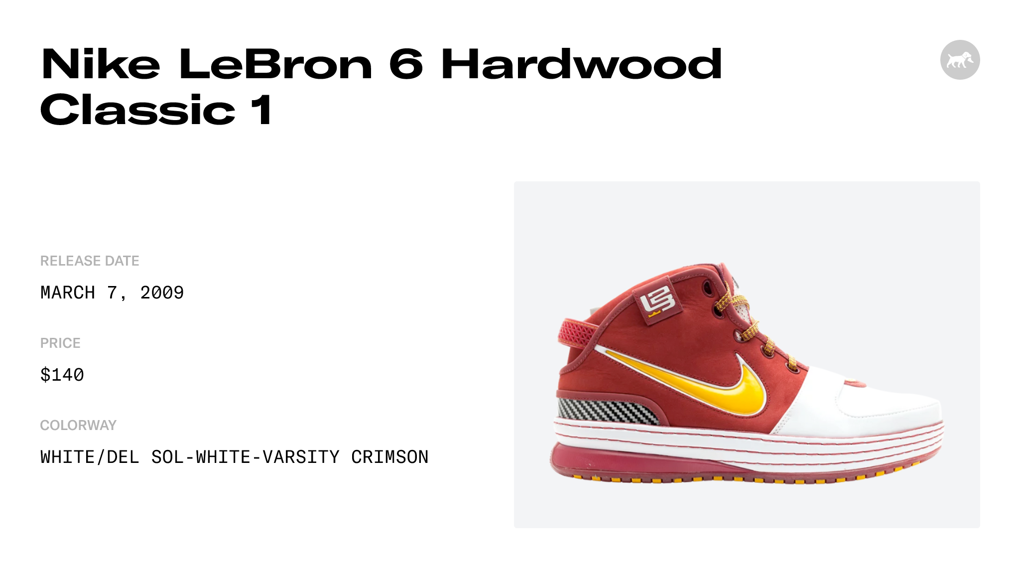Nike LeBron 6 Hardwood Classic 1 - 346526-171 Raffles & Where to Buy
