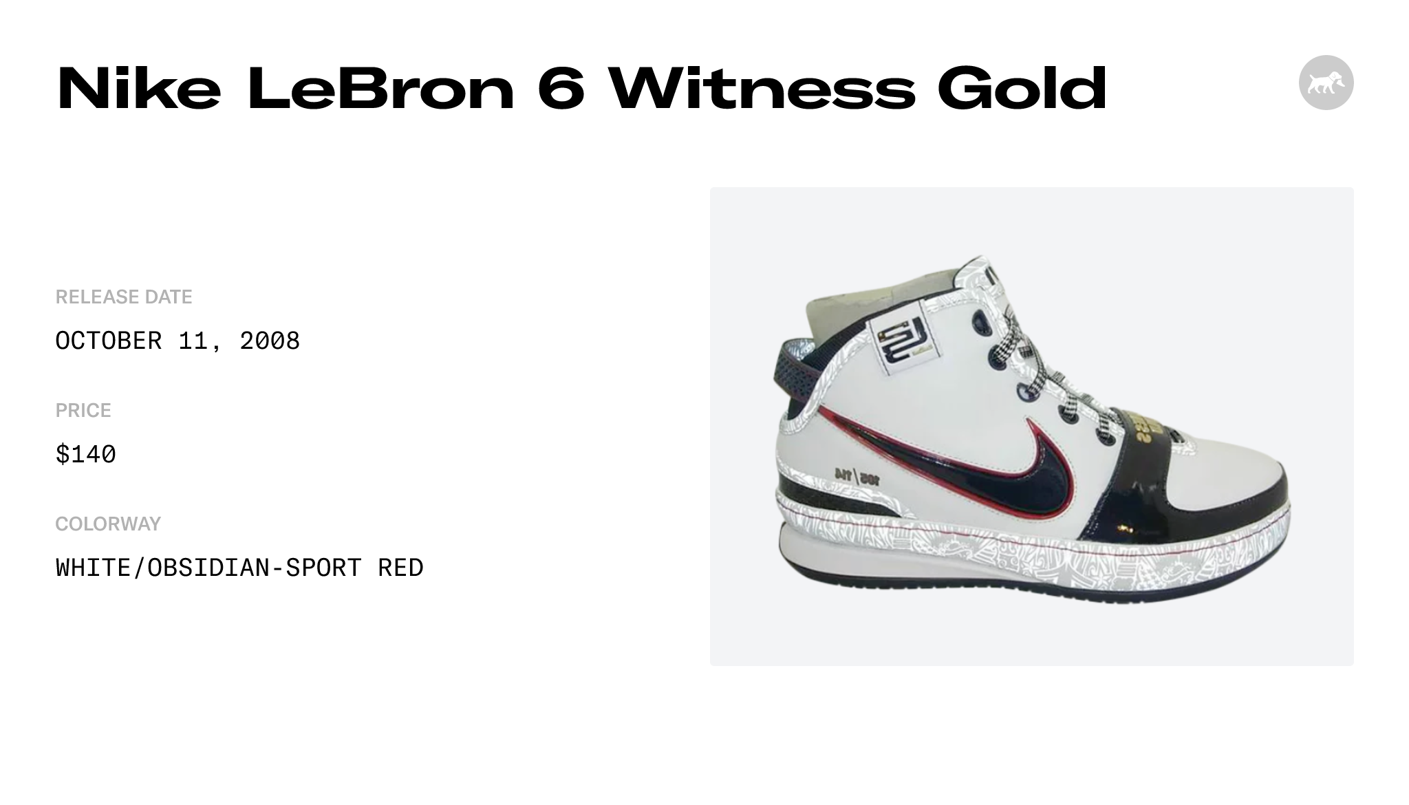 Nike LeBron 6 Witness Gold - 346526-142 Raffles & Where to Buy