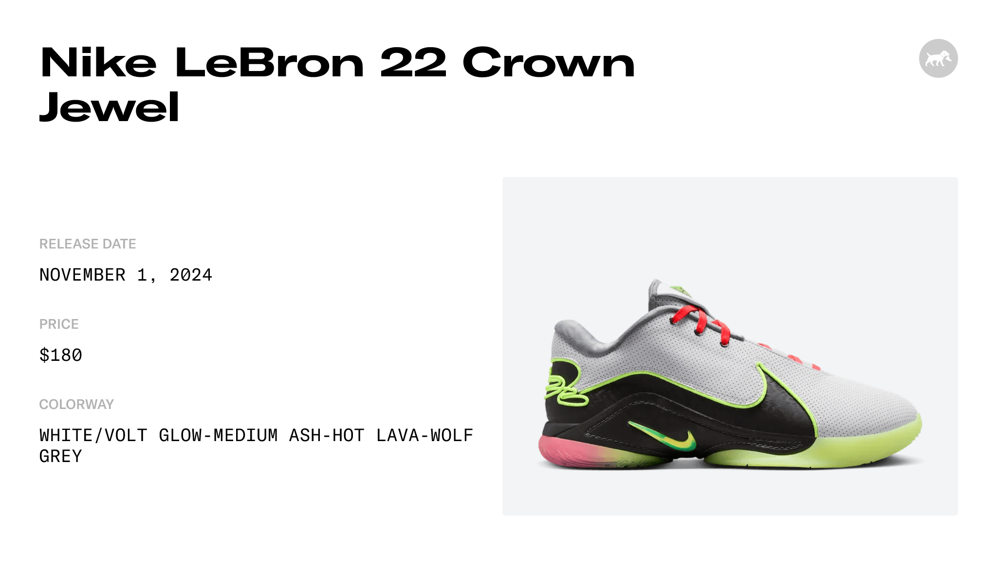 Nike LeBron 22 Crown Jewel - FZ1094-101 Raffles & Where to Buy