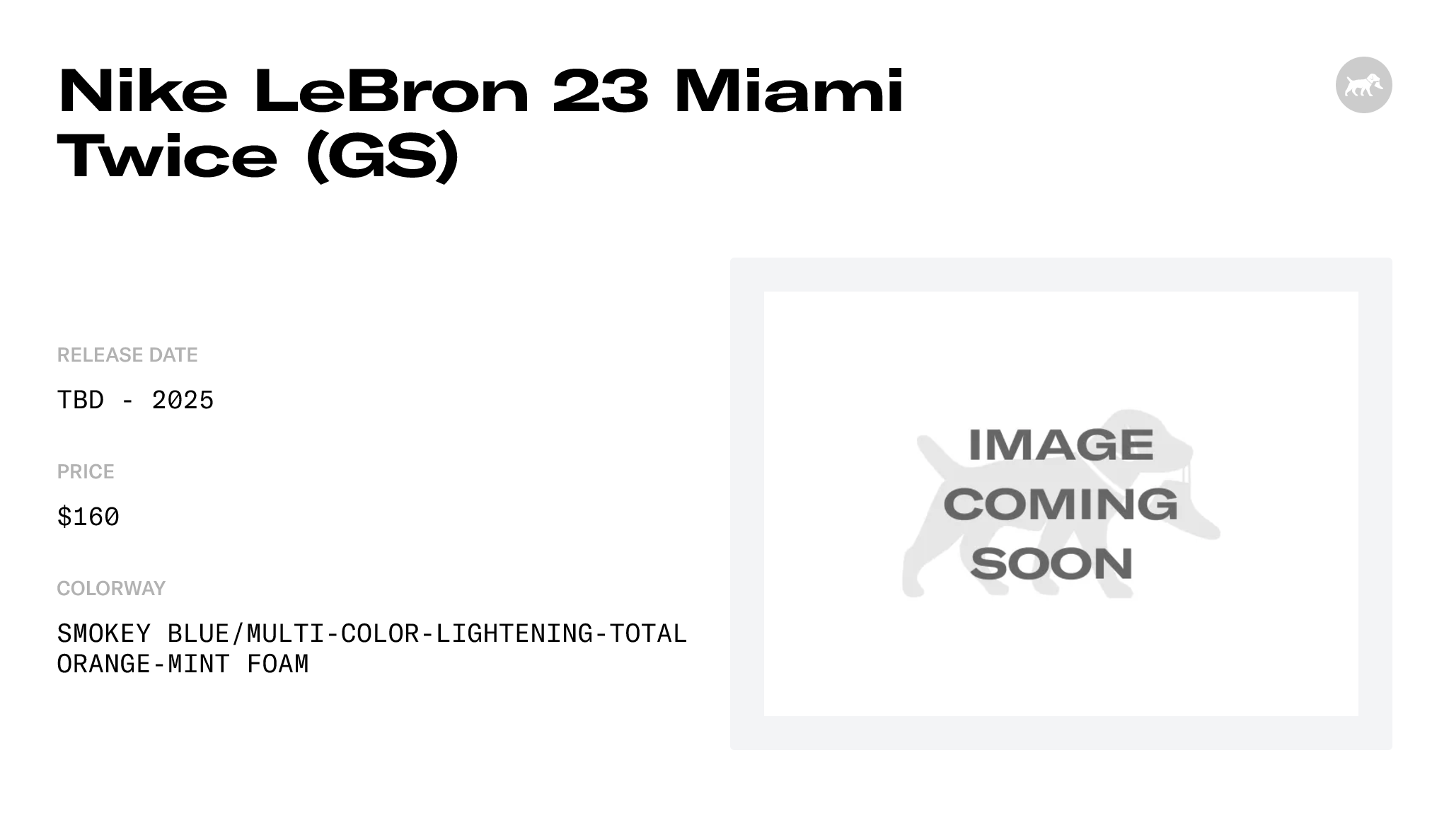 Nike LeBron 23 Miami Twice (GS) - IM9005-001 Release Info