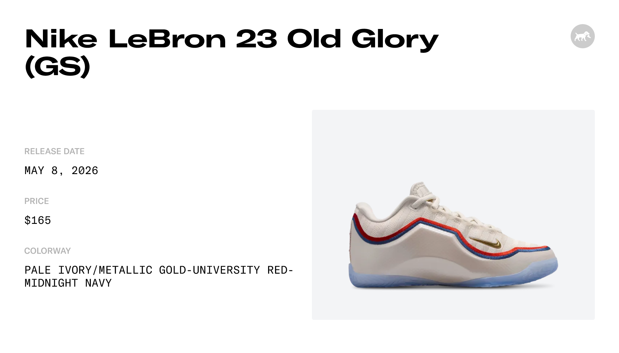 Nike LeBron 23 Old Glory (GS) - IV4872-100 Raffles & Where to Buy