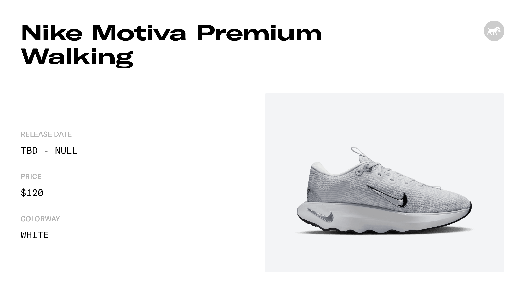 Nike Motiva Premium Walking - FZ2115-101 Release Info