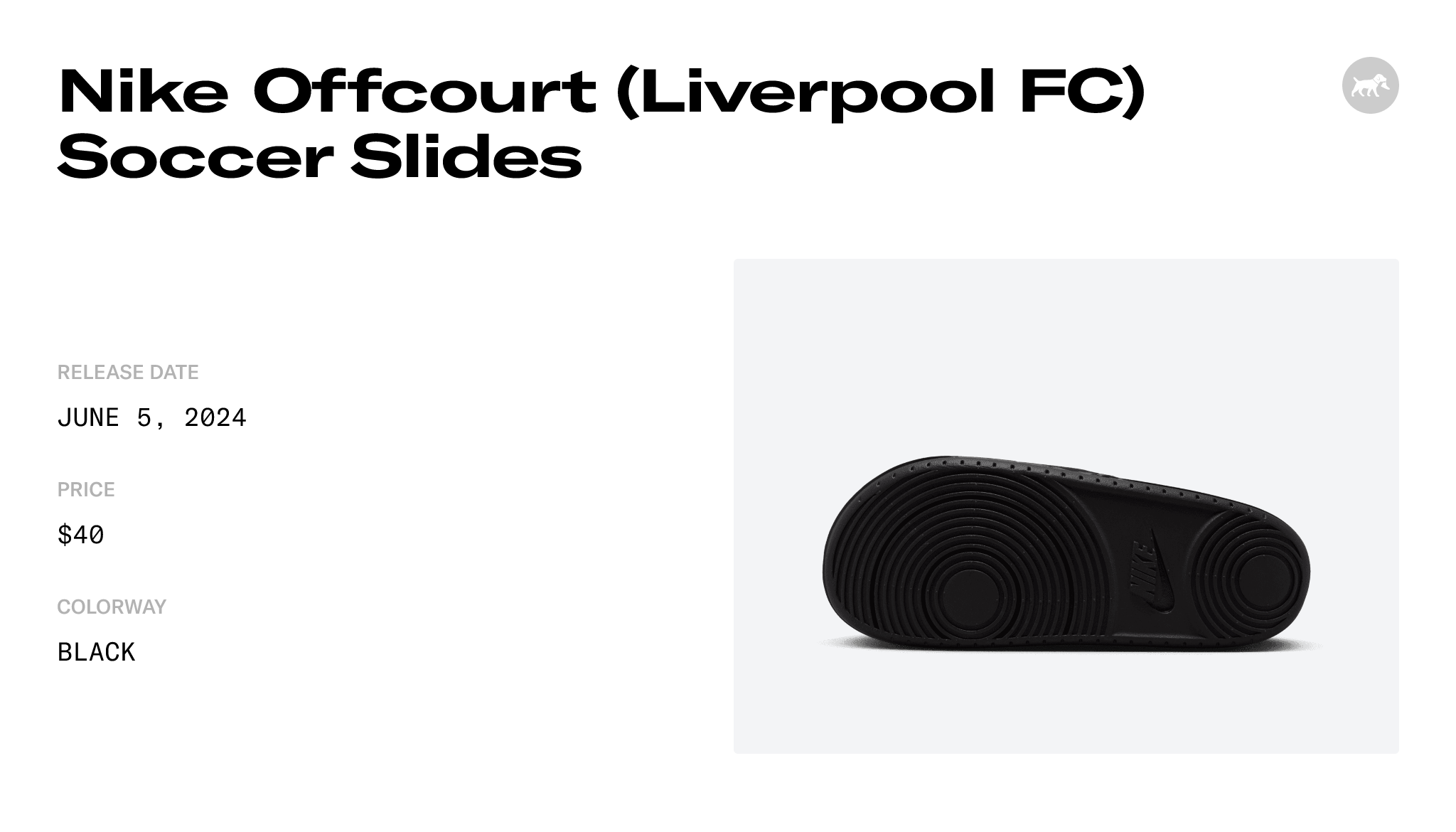 Nike Offcourt (Liverpool FC) Soccer Slides - FZ3189-001