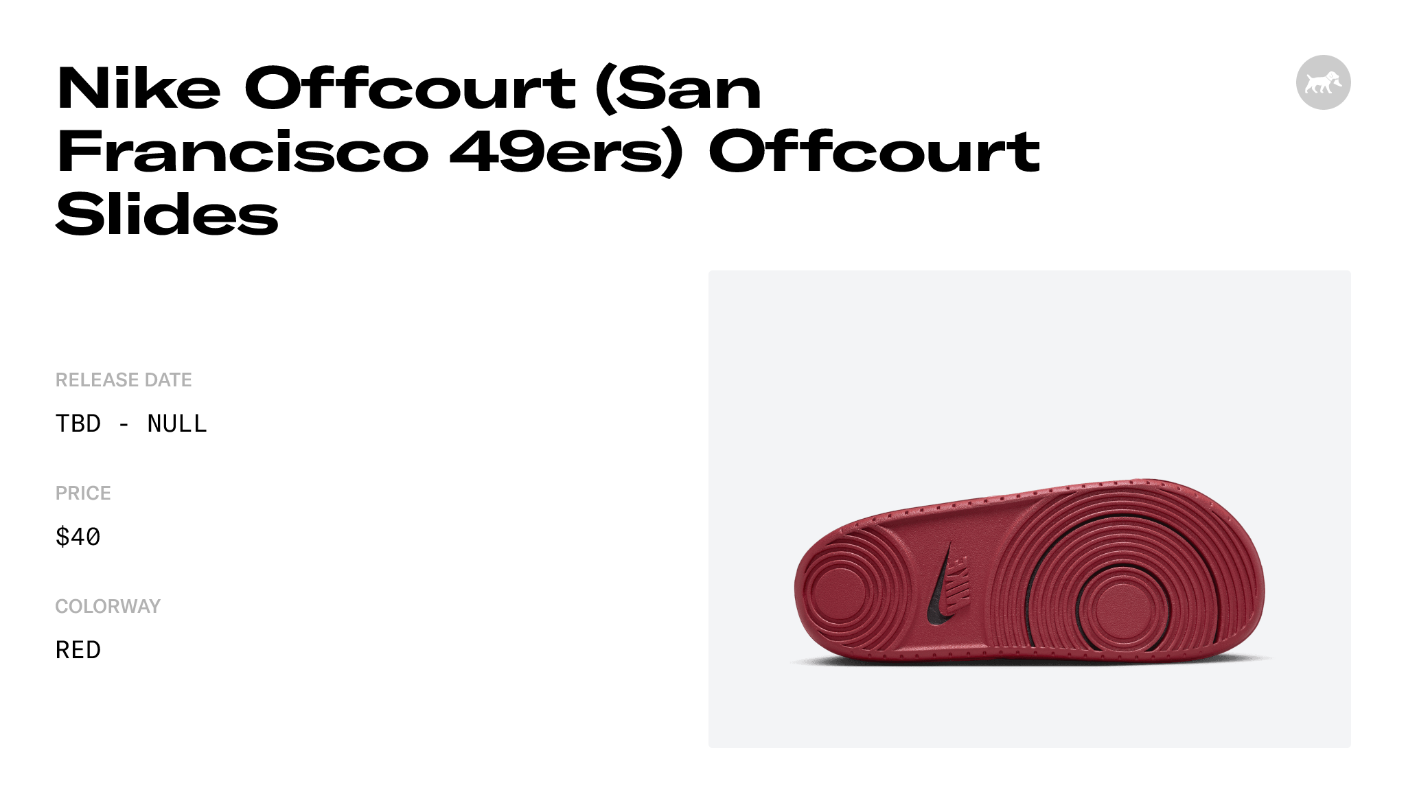Nike Offcourt (San Francisco 49ers) Offcourt Slides - FN2631-600 ...