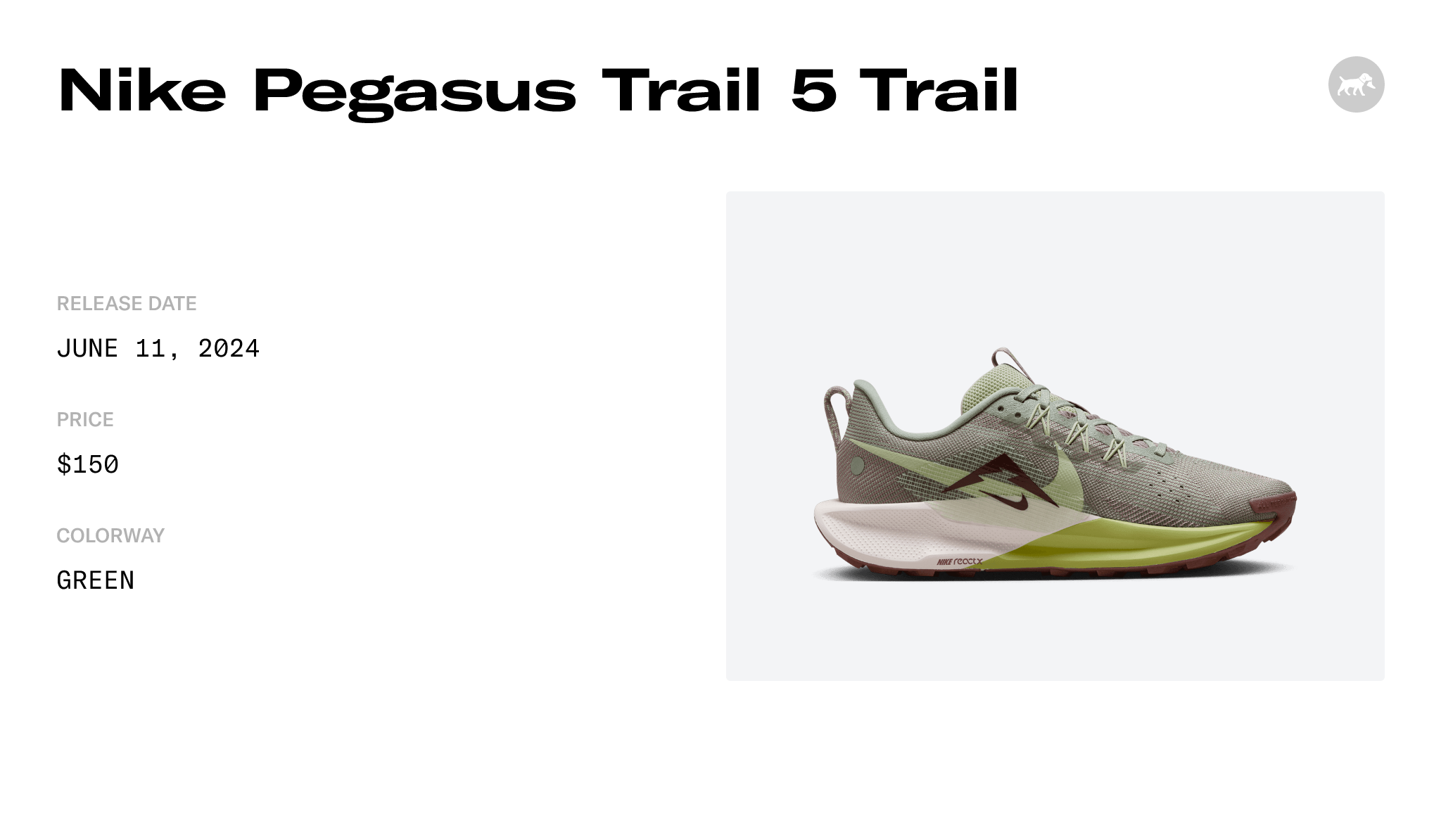 Nike Pegasus Trail 5 Trail - DV3865-300 Raffles & Where to Buy