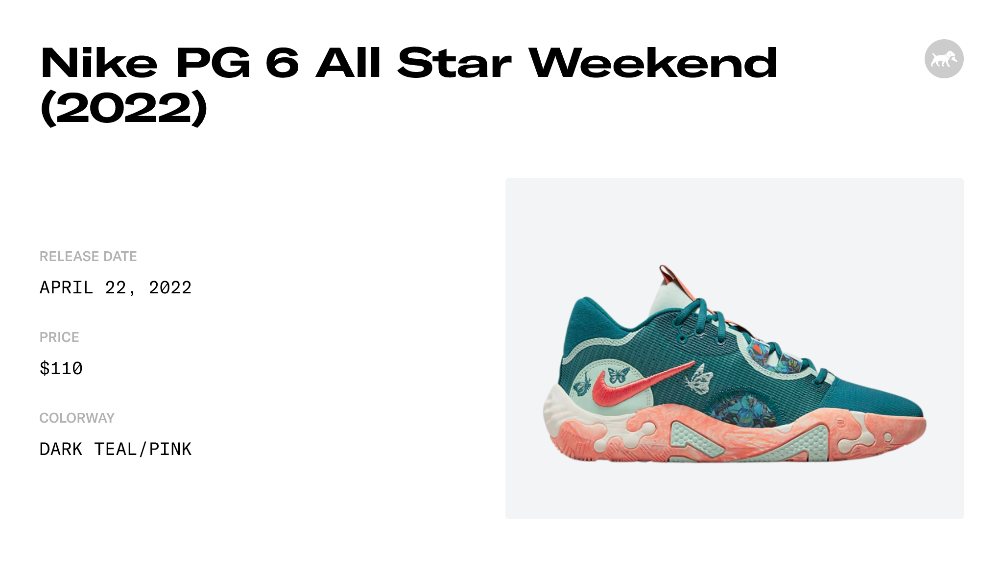 Nike PG 6 All Star Weekend (2022) - DH8446-900 Raffles & Where to Buy