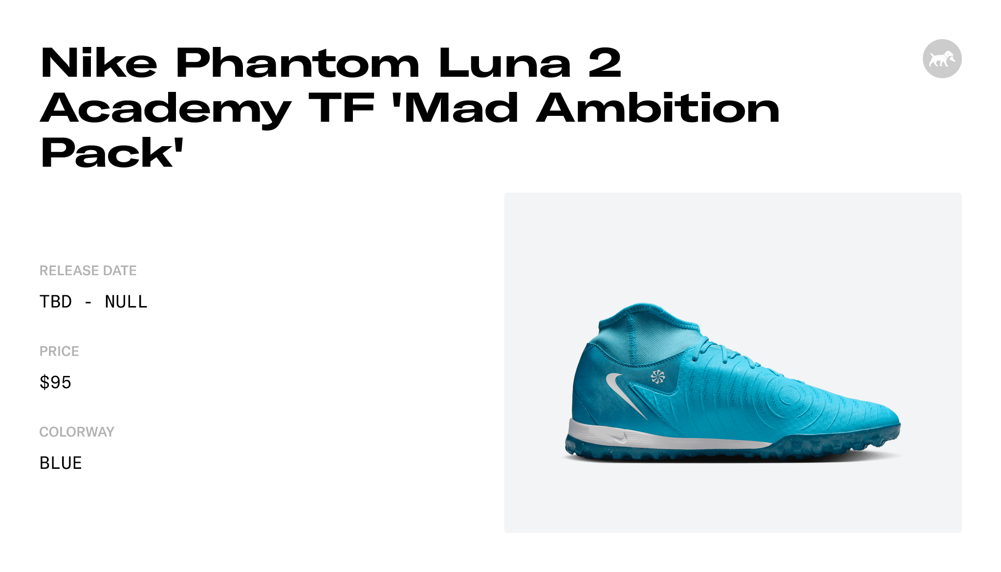 Nike Phantom Luna 2 Academy TF 'Mad Ambition Pack' - FJ2566-400 Release ...