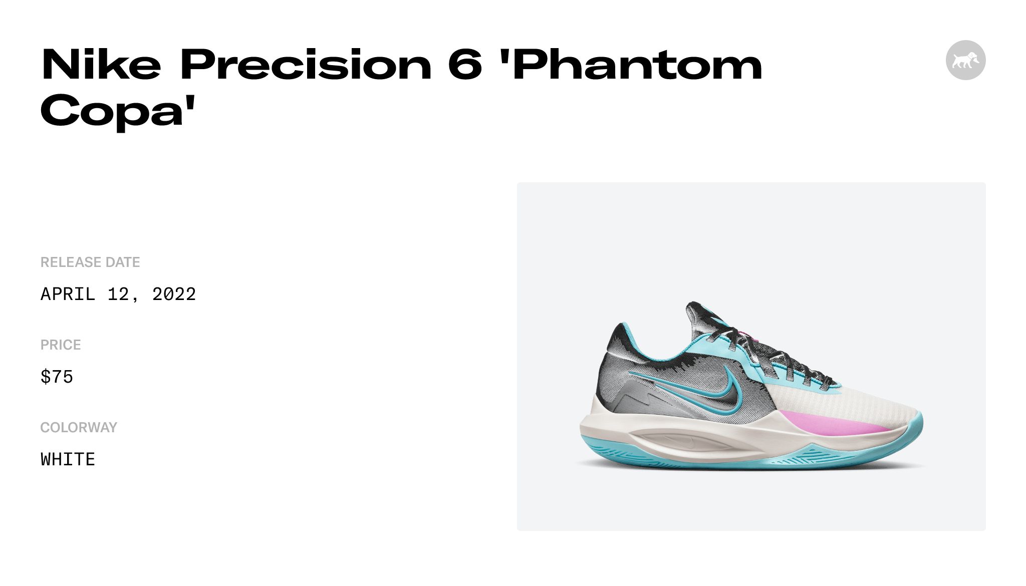 Nike Precision 6 'Phantom Copa' - DD9535-102 Raffles & Where to Buy