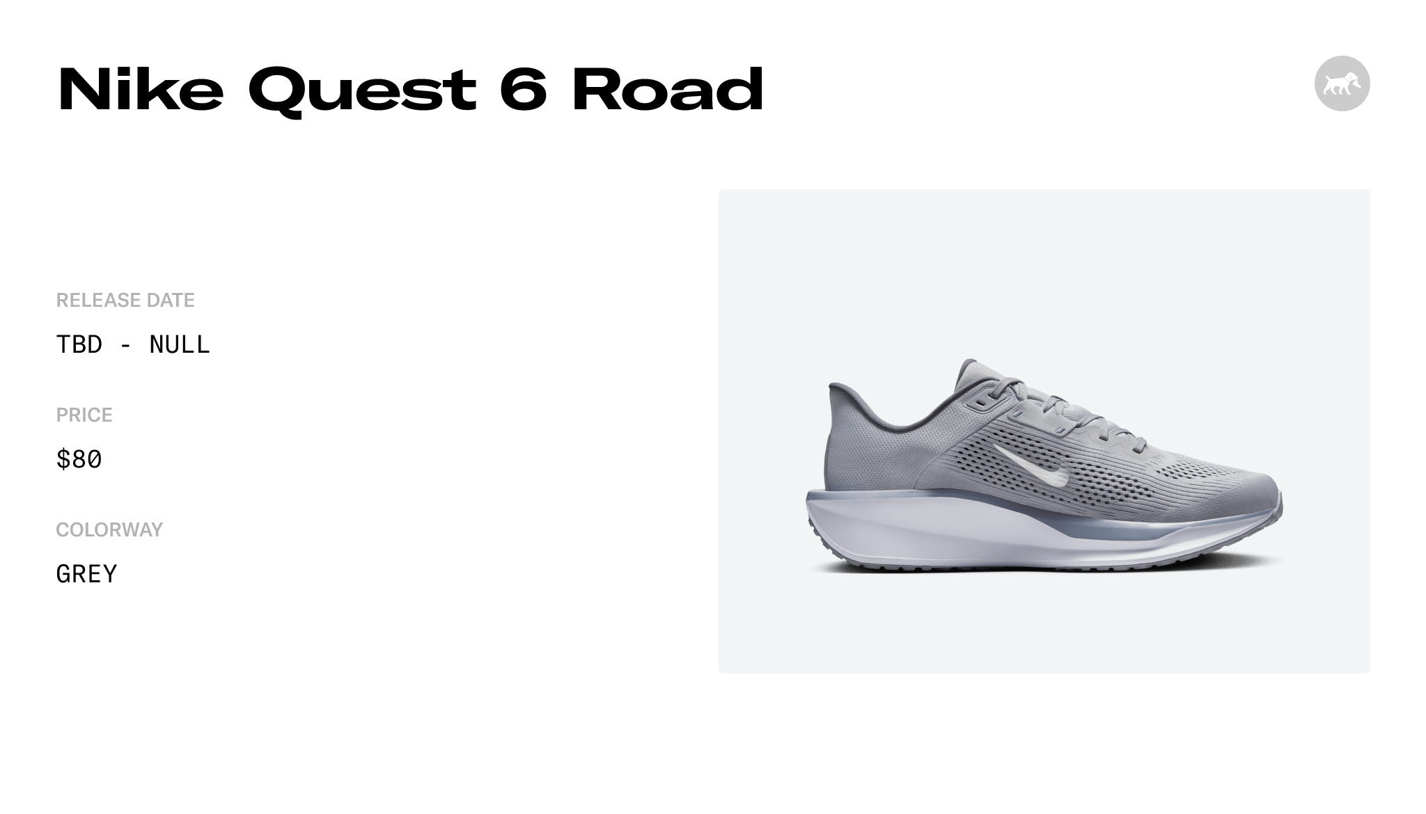 Nike Quest 6 Road - FD6033-004 Release Date, Raffles & Where To Buy
