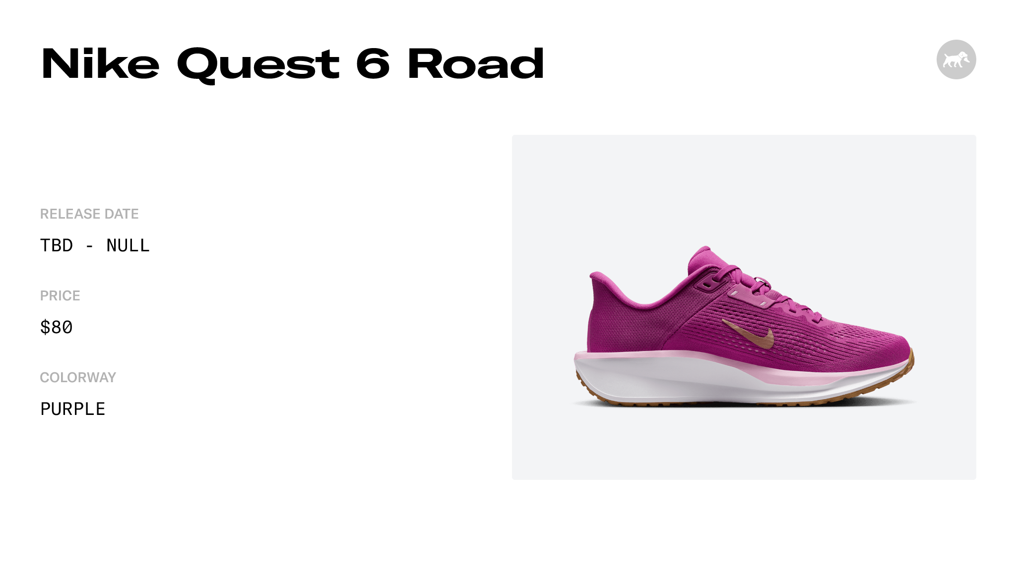 Nike Quest 6 Road - FD6034-501 Release Date, Raffles & Where To Buy