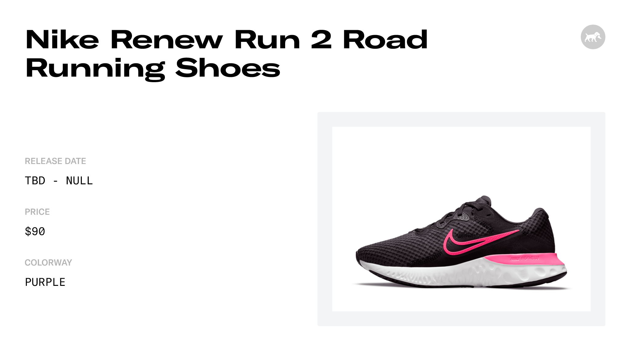 Nike Renew Run 2 Road Running Shoes - CU3505-502 Release Info