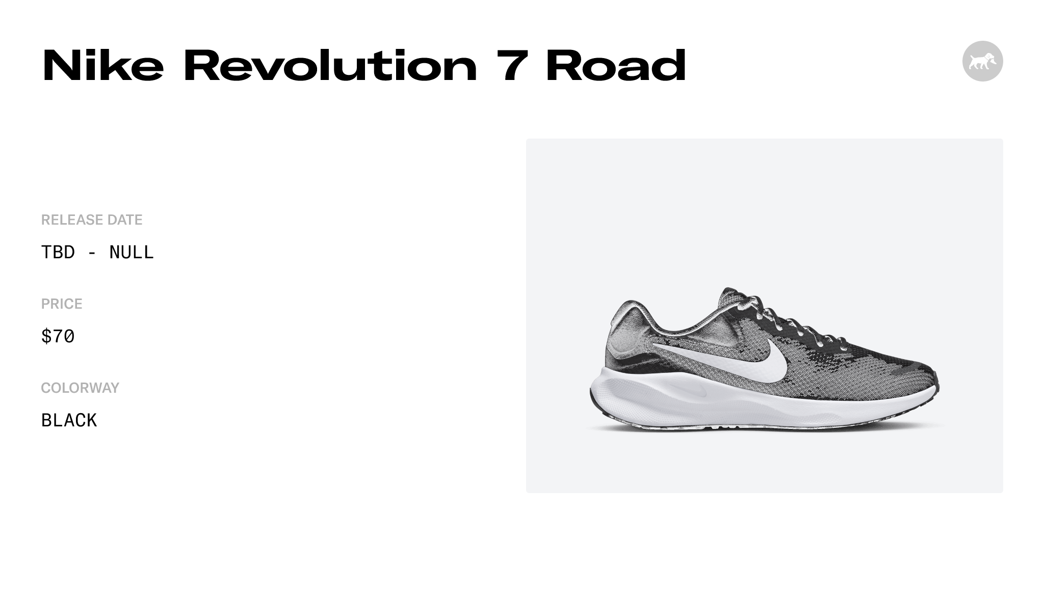 Nike Revolution 7 Road - FB2207-001 Release Date, Raffles & Where To Buy