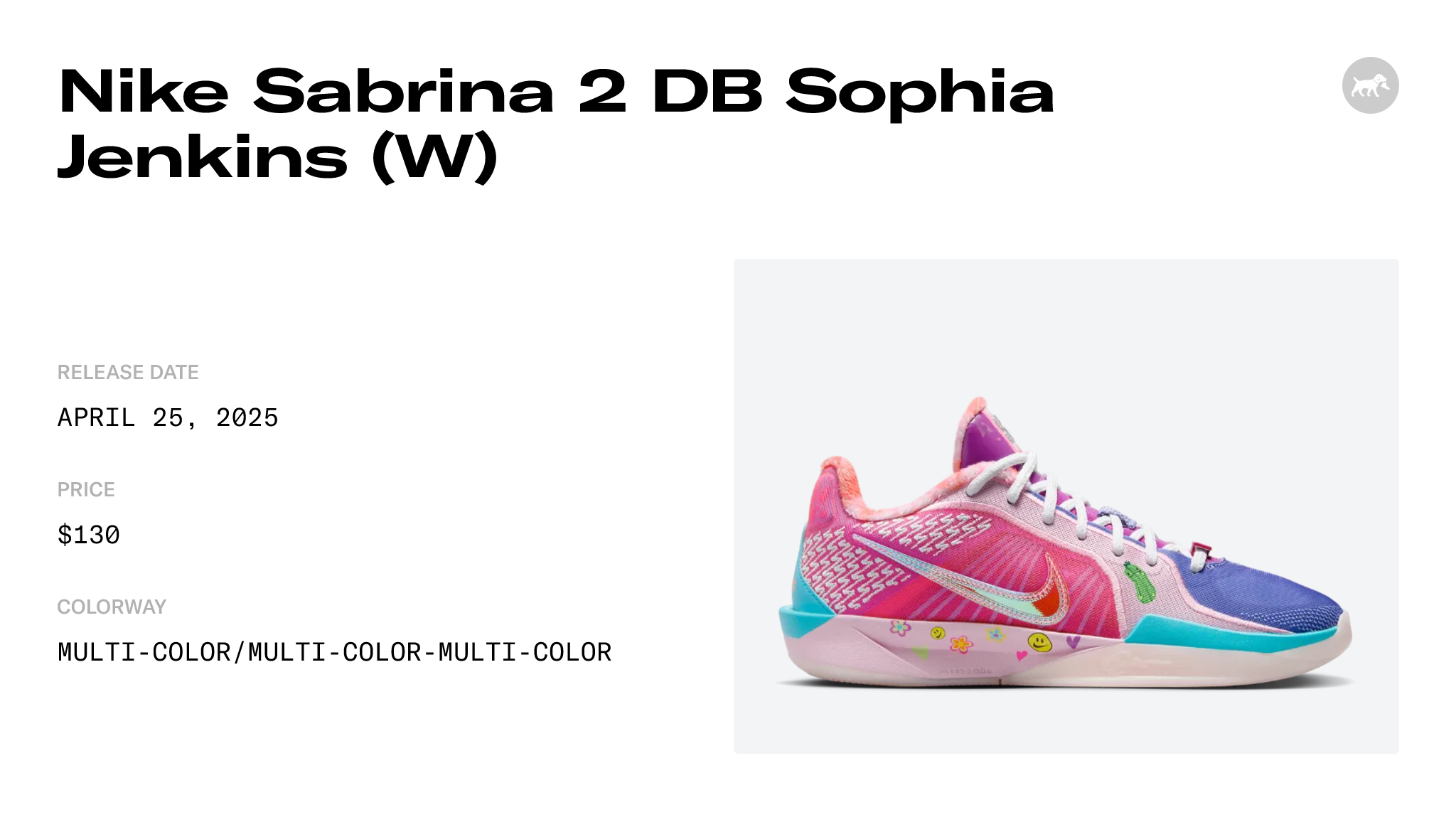 Nike Sabrina 2 DB Sophia Jenkins (W) - IB6103-920 Raffles & Where to Buy