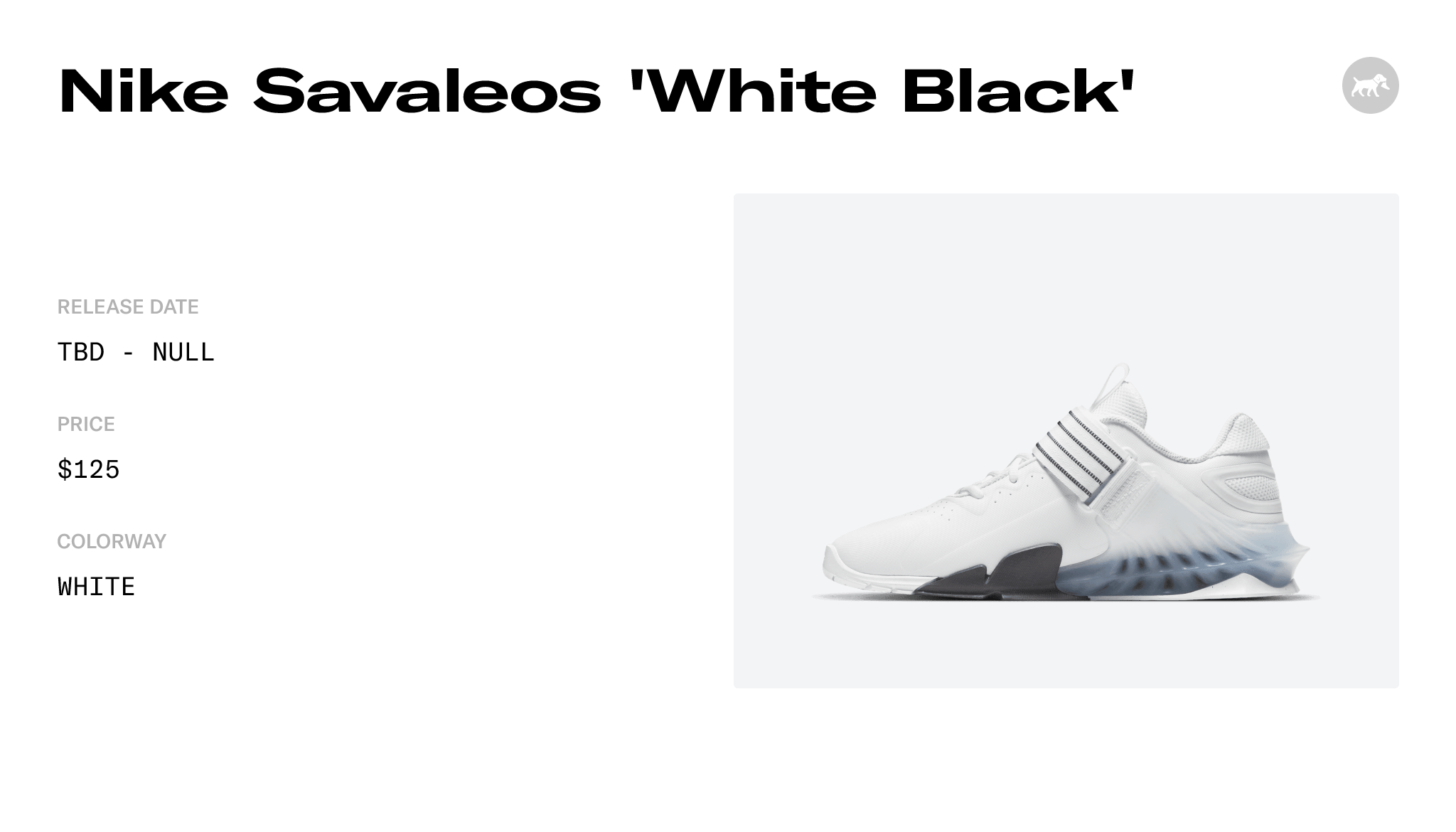 Nike Savaleos 'White Black' - CV5708-100 Release Info