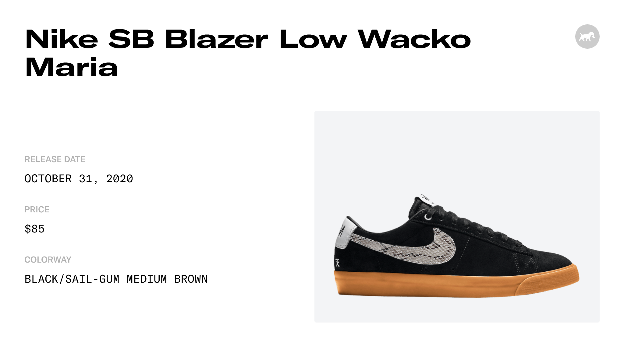 Nike SB Blazer Low Wacko Maria - DA7257-001 Raffles & Where to Buy