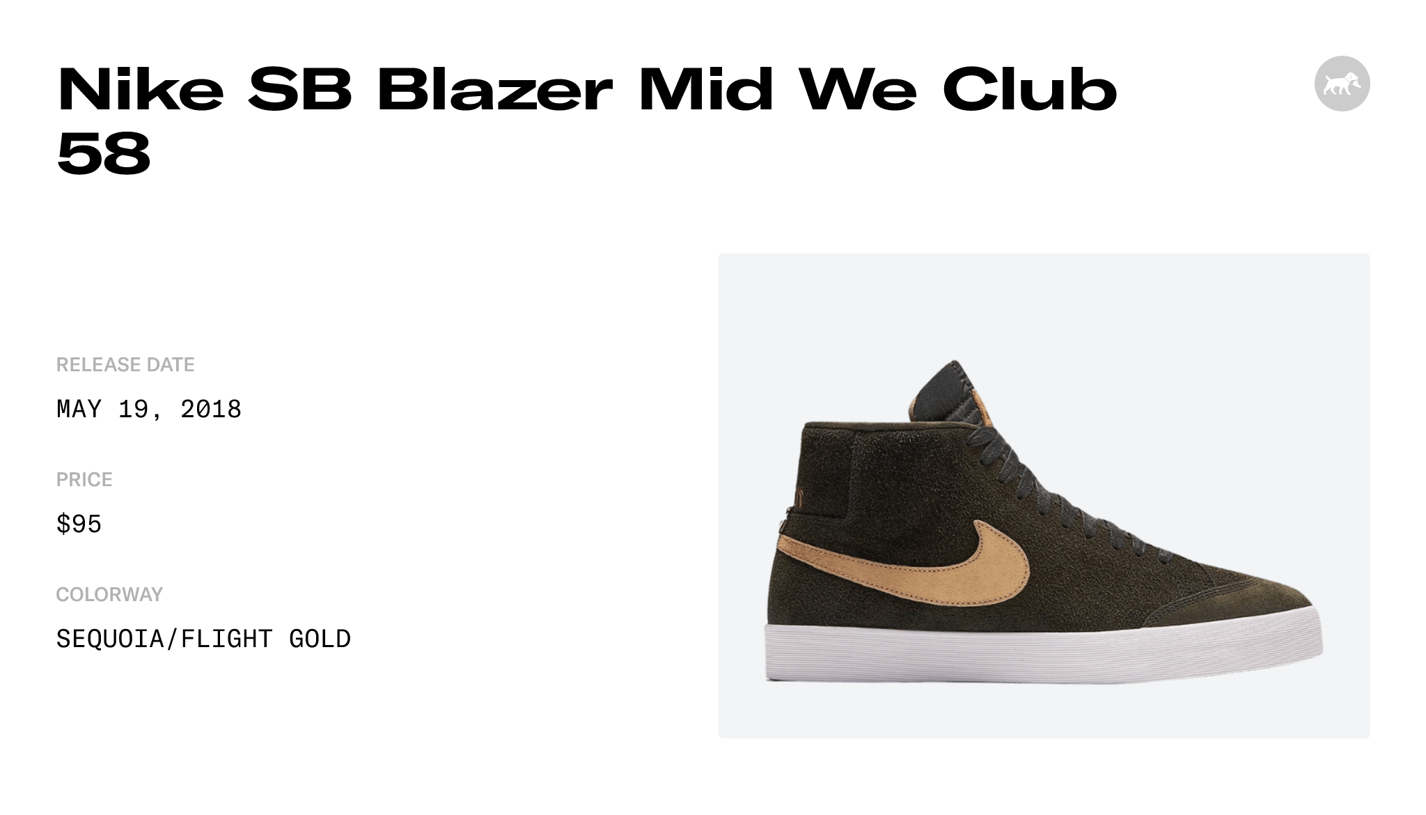 Nike SB Blazer Mid We Club 58 - AH6158-369 Raffles & Where to Buy