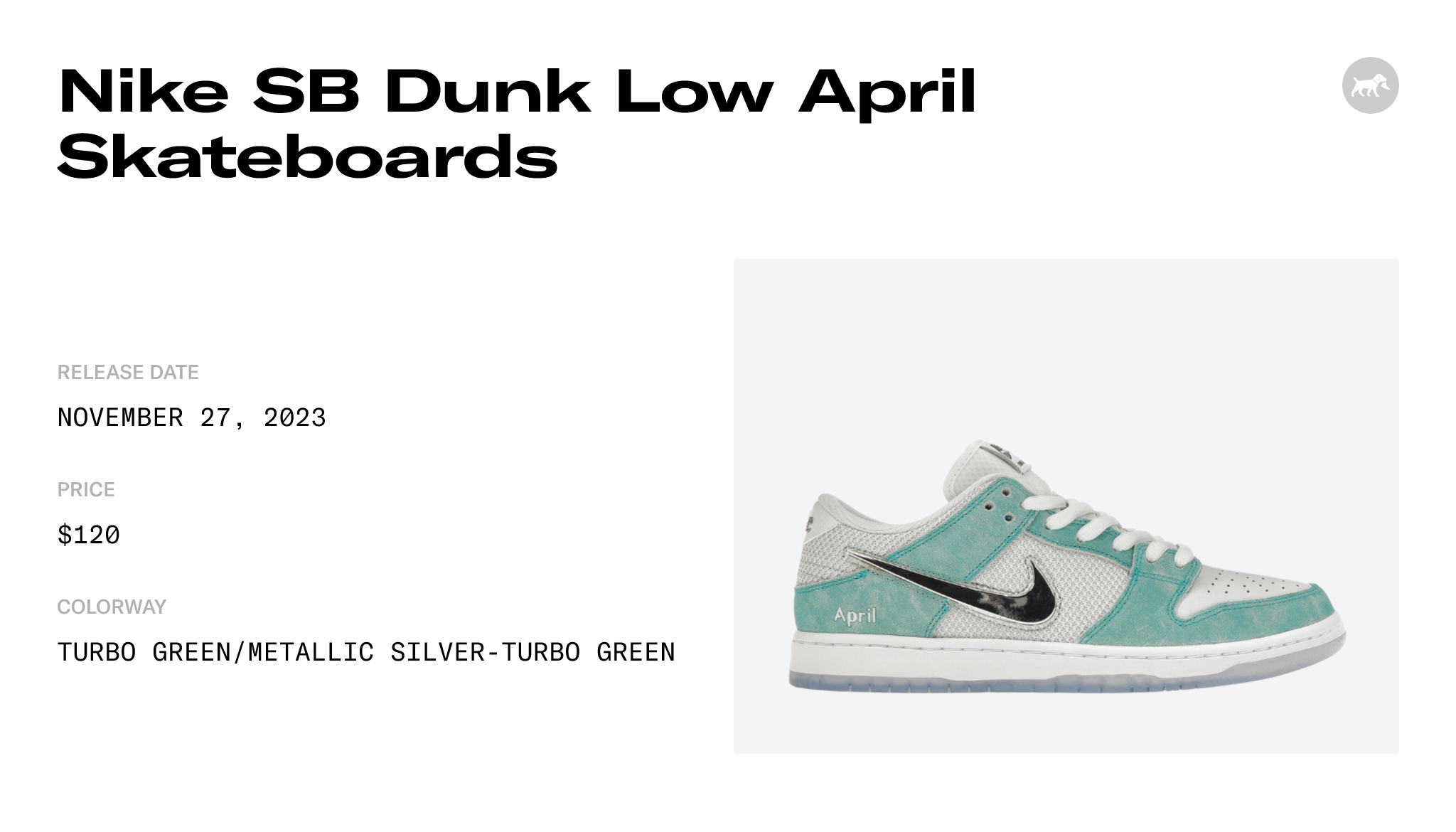 Nike SB Dunk Low April Skateboards - FD2562-400 Raffles & Where to Buy