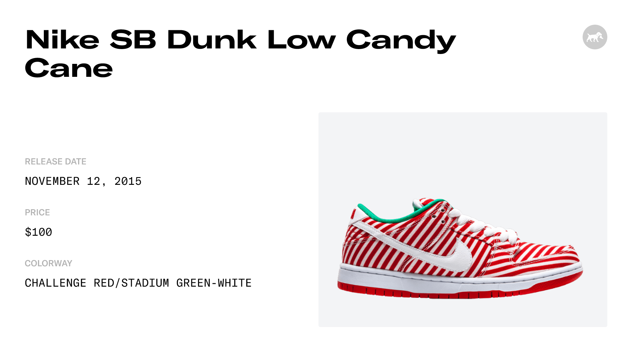 Nike SB Dunk Low Candy Cane - 313170-613 Raffles & Where to Buy