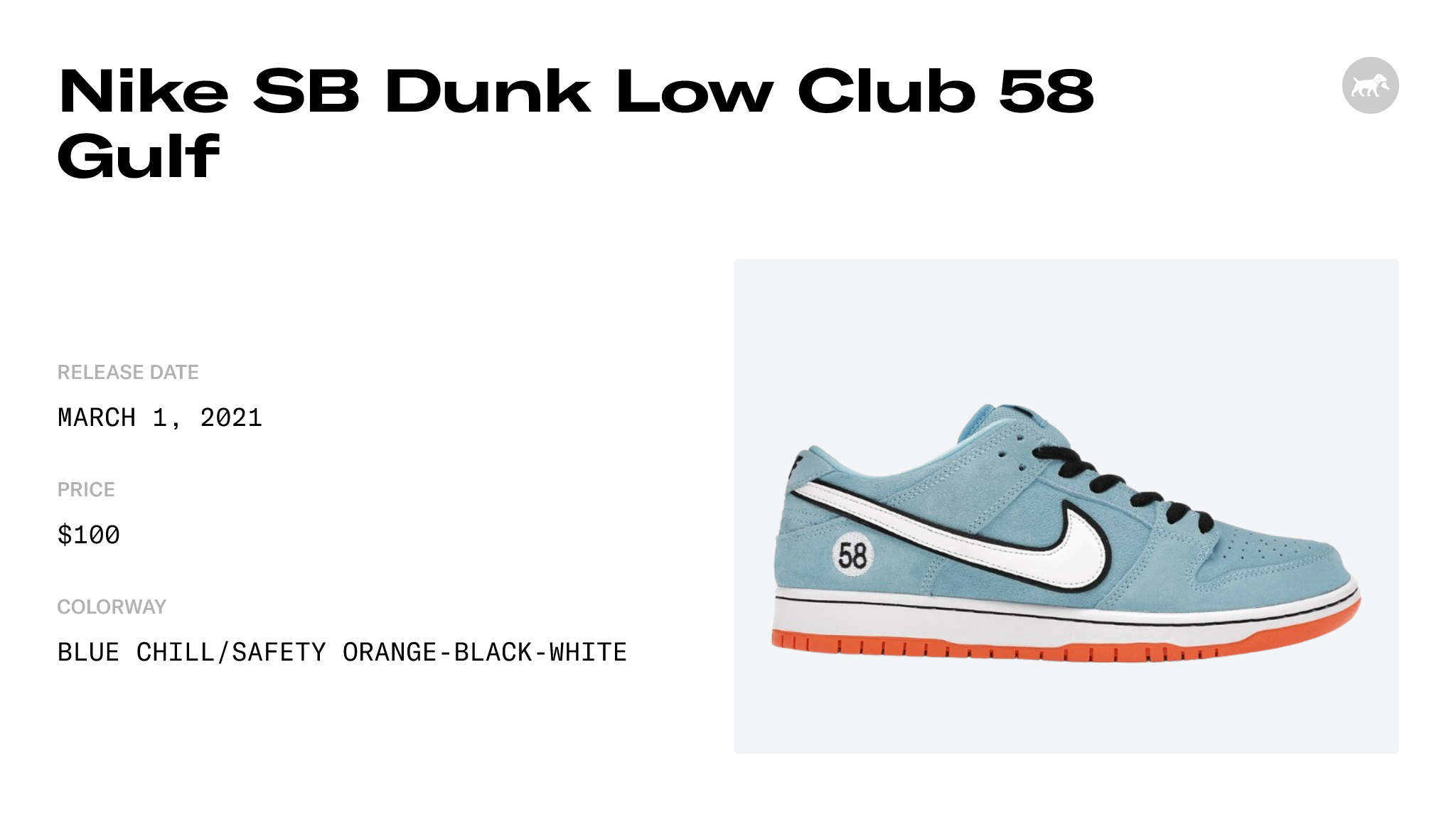 Nike SB Dunk Low Club 58 Gulf - BQ6817-401 Raffles & Where to Buy