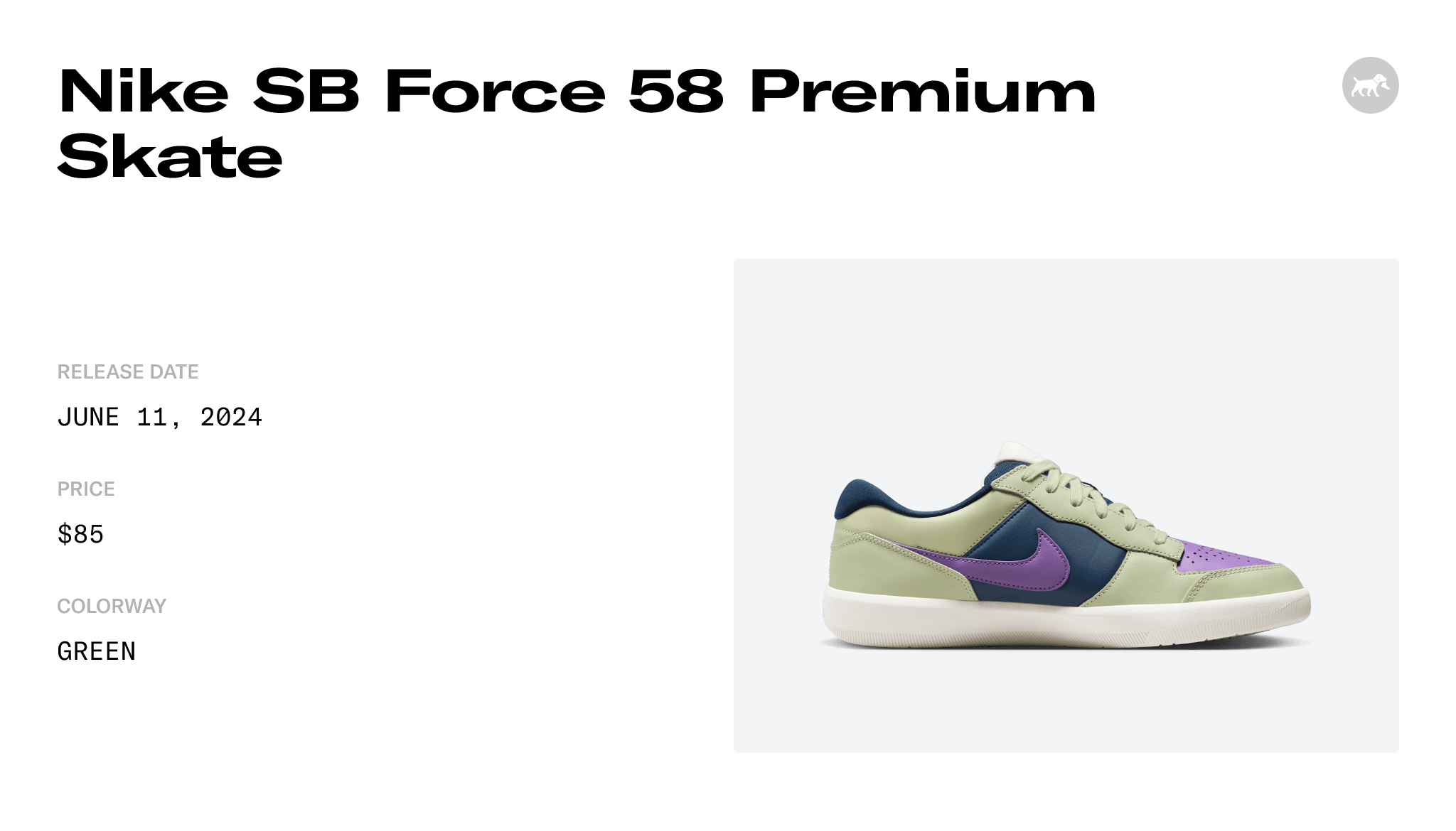 Nike SB Force 58 Premium Skate - DV5476-300 Raffles & Where to Buy