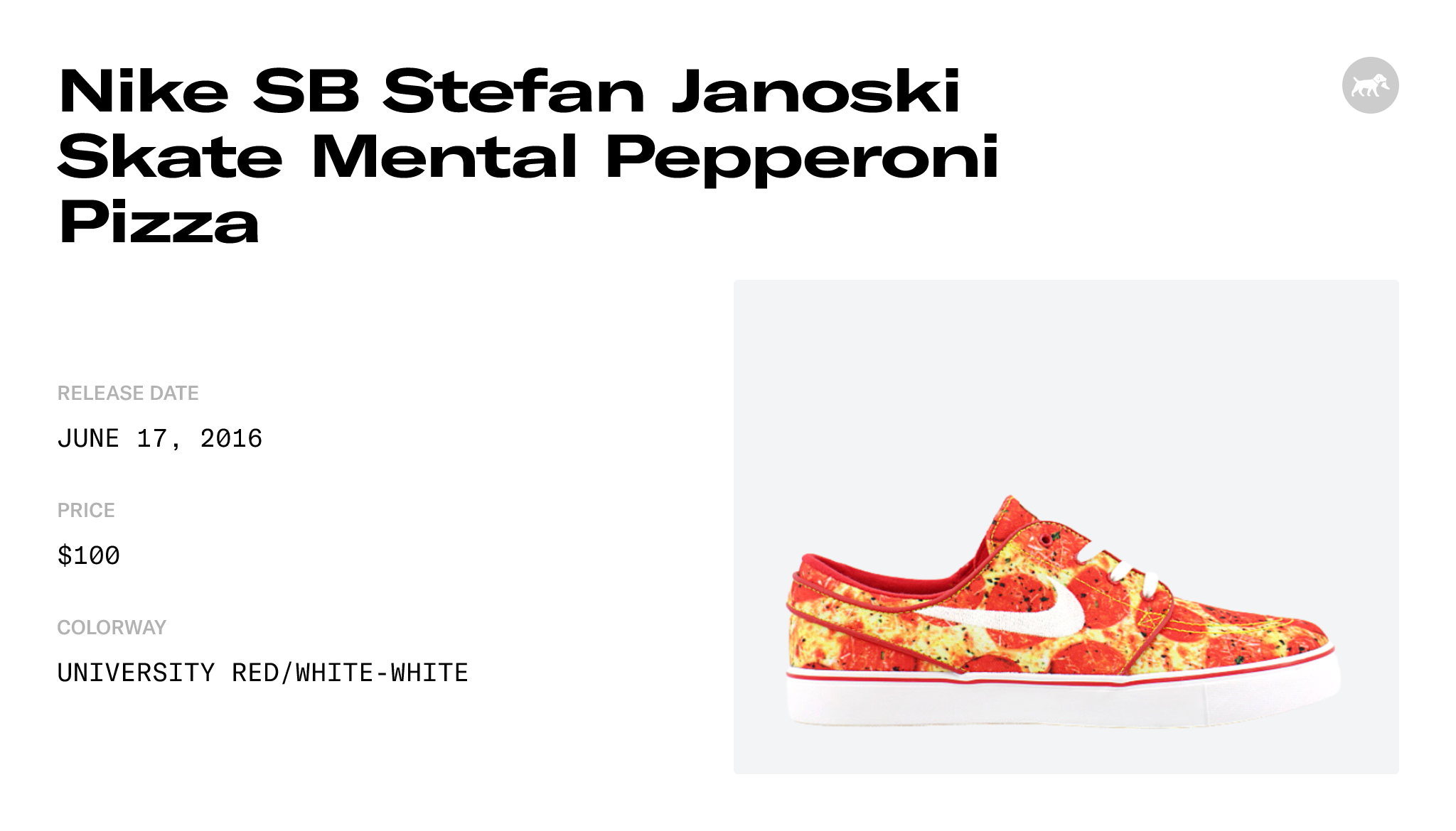 Nike SB Stefan Janoski Skate Mental Pepperoni Pizza - 845711-619